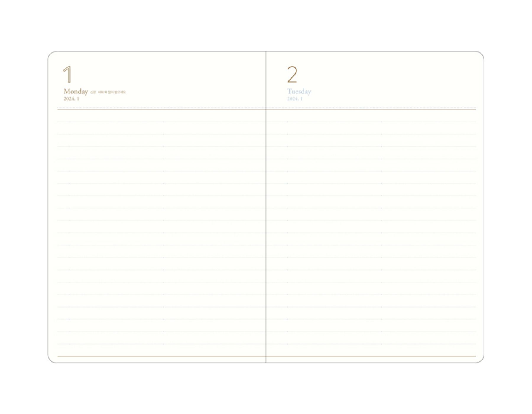 MochiThings: 2024 Making Memory Daily Planner
