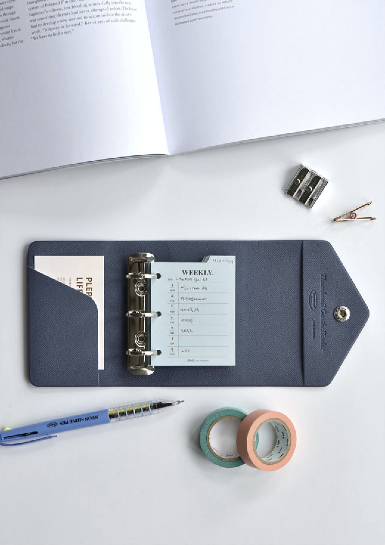 MochiThings: Mini Gentle 3 Ring Binder