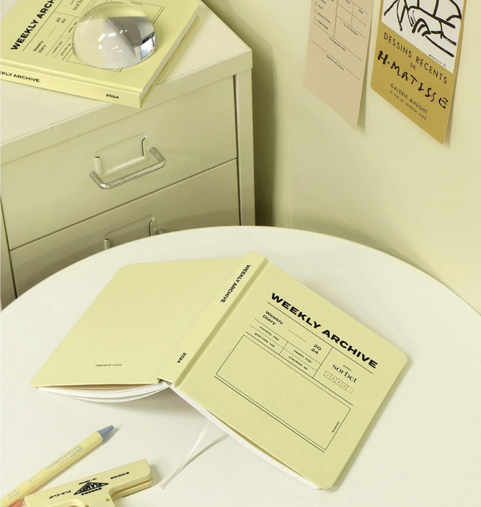 MochiThings: 2024 Weekly Archive Square Planner