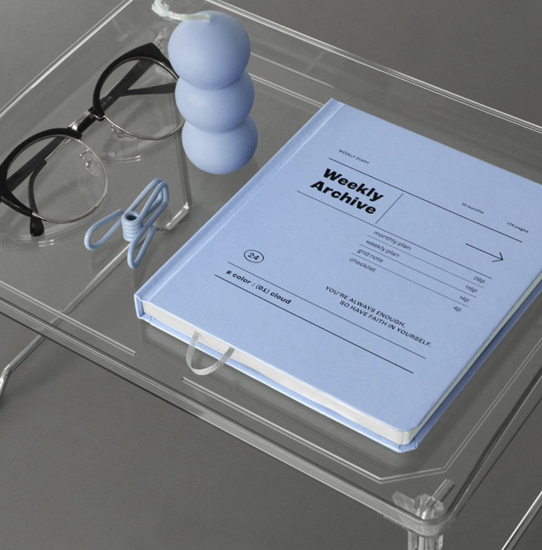 MochiThings: 2024 Weekly Archive Square Planner