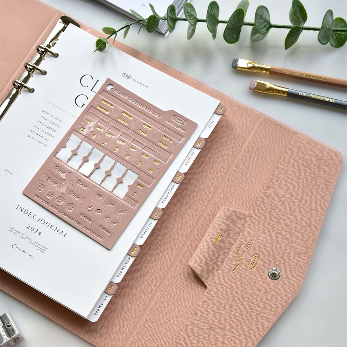 MochiThings: Twinkle Leather Index Sticker