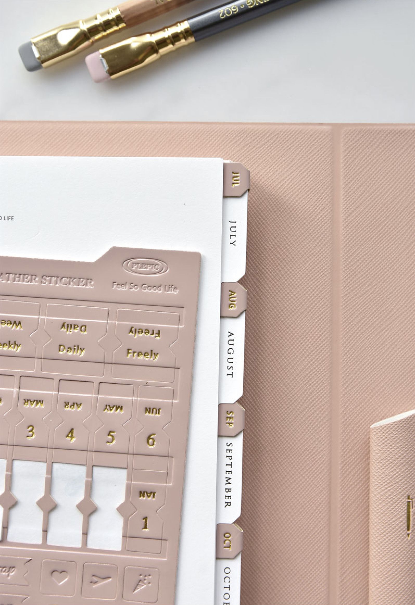 MochiThings: Twinkle Leather Index Sticker