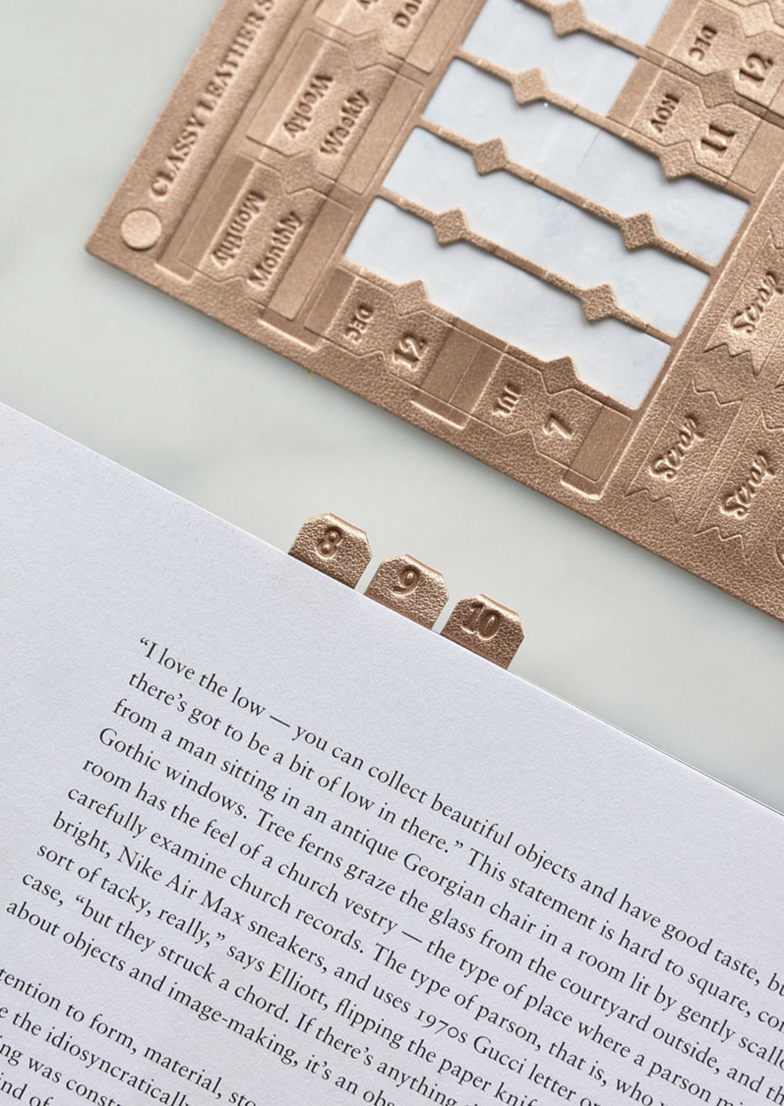 MochiThings: Twinkle Leather Index Sticker