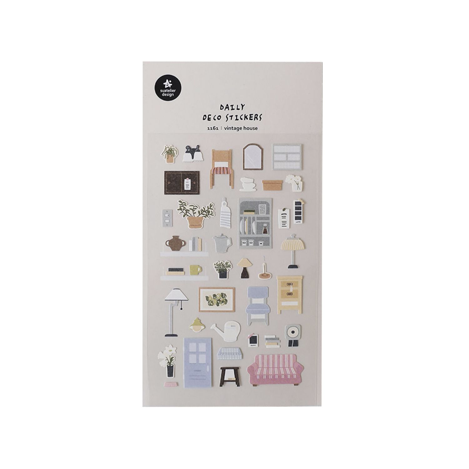 MochiThings: Vintage House Deco Sticker