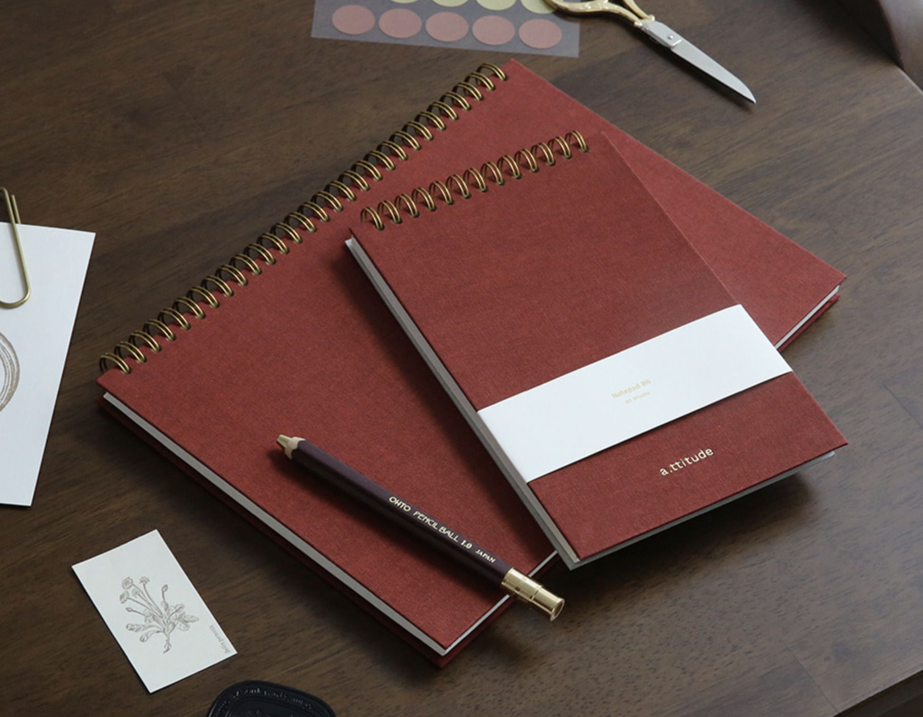 MochiThings: Attitude B5 Spiral Hardcover Weekly Planner