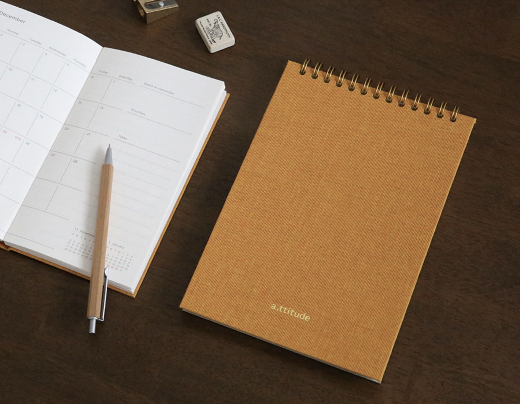 MochiThings: Attitude B6 Spiral Hardcover Notebook