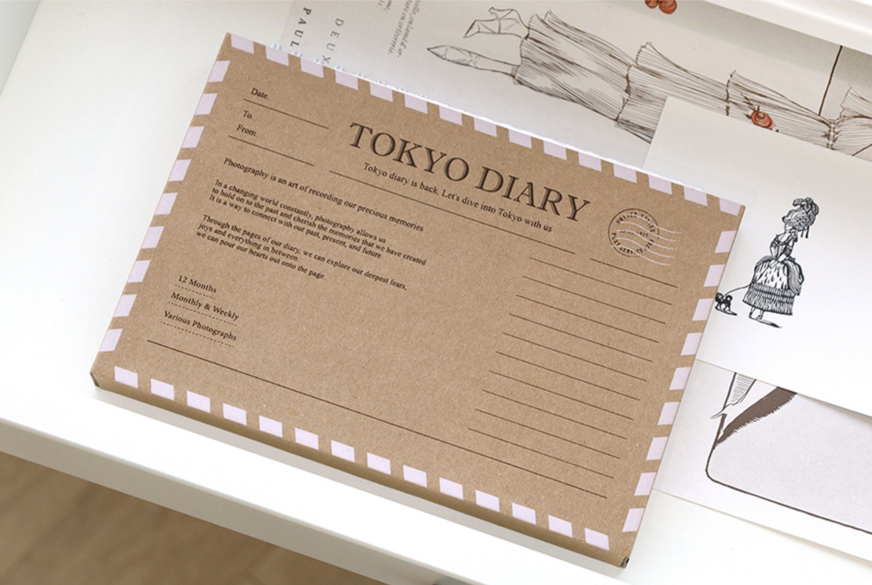 MochiThings: 2024 Tokyo Diary Weekly Planner