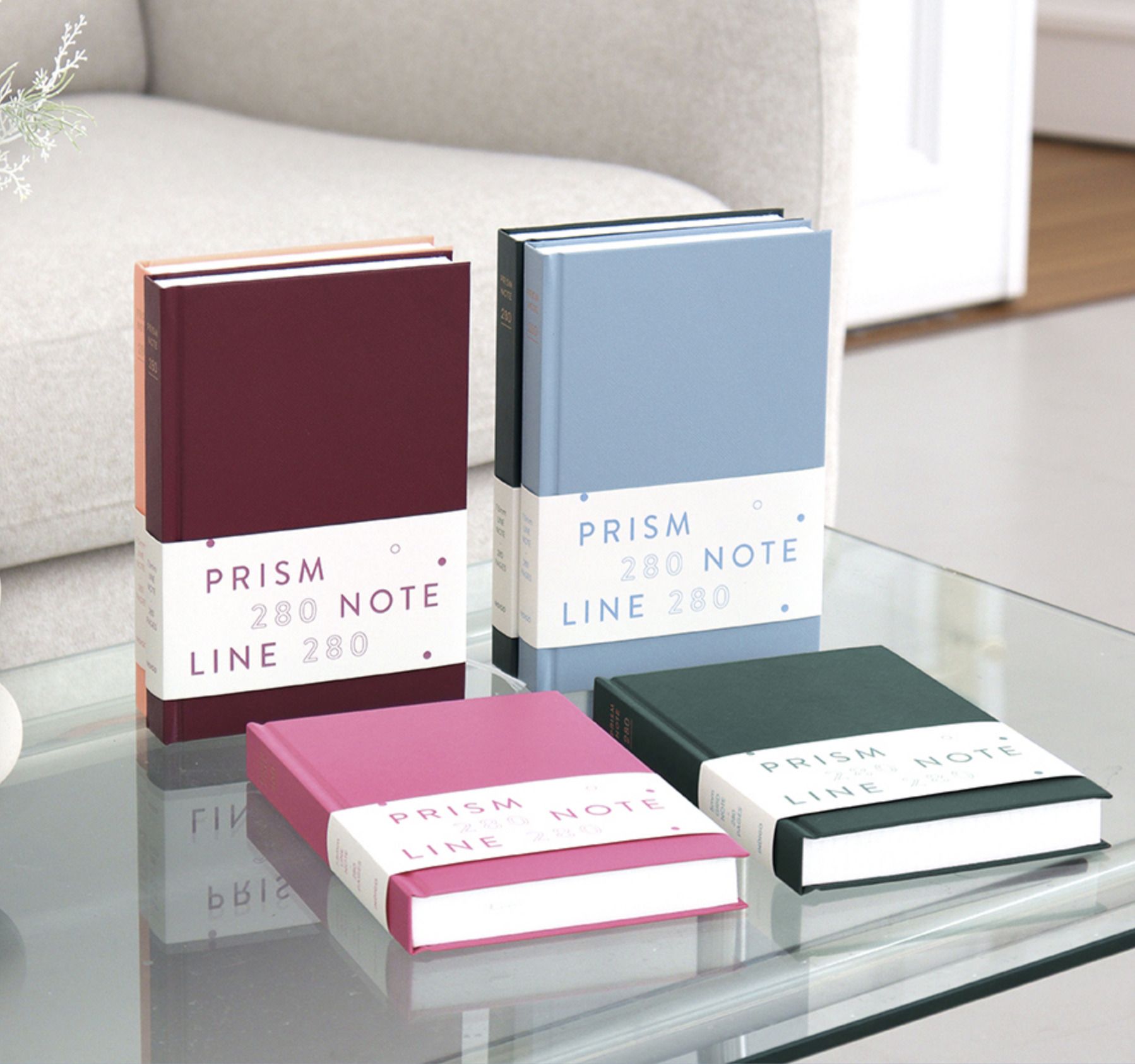 MochiThings: Prism B6 280p Hardcover Lined Notebook v2