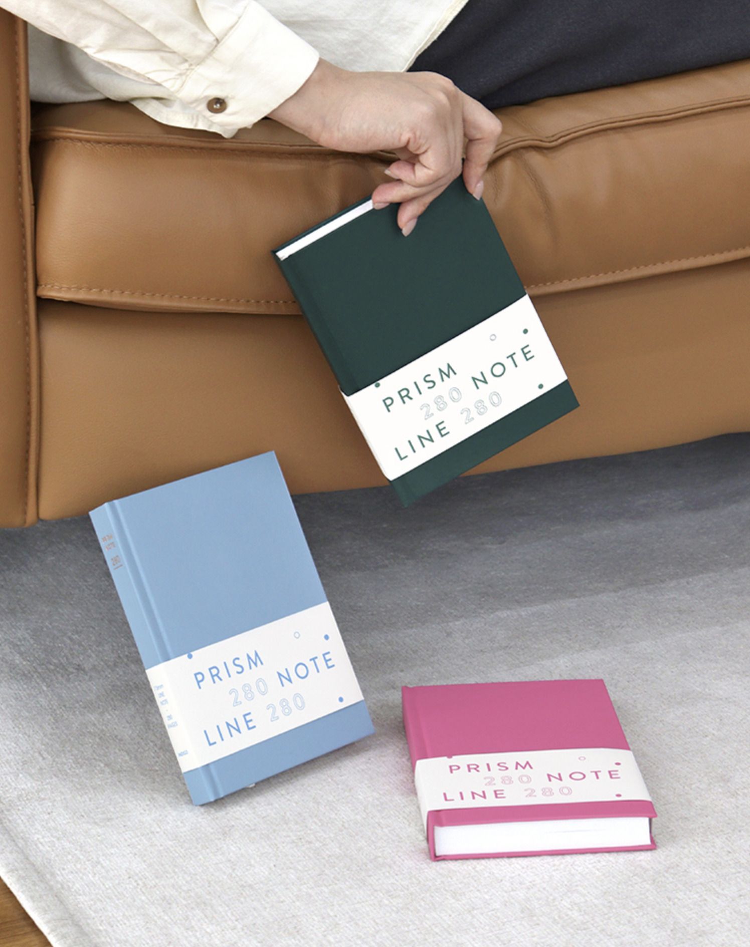 MochiThings: Prism B6 280p Hardcover Lined Notebook v2