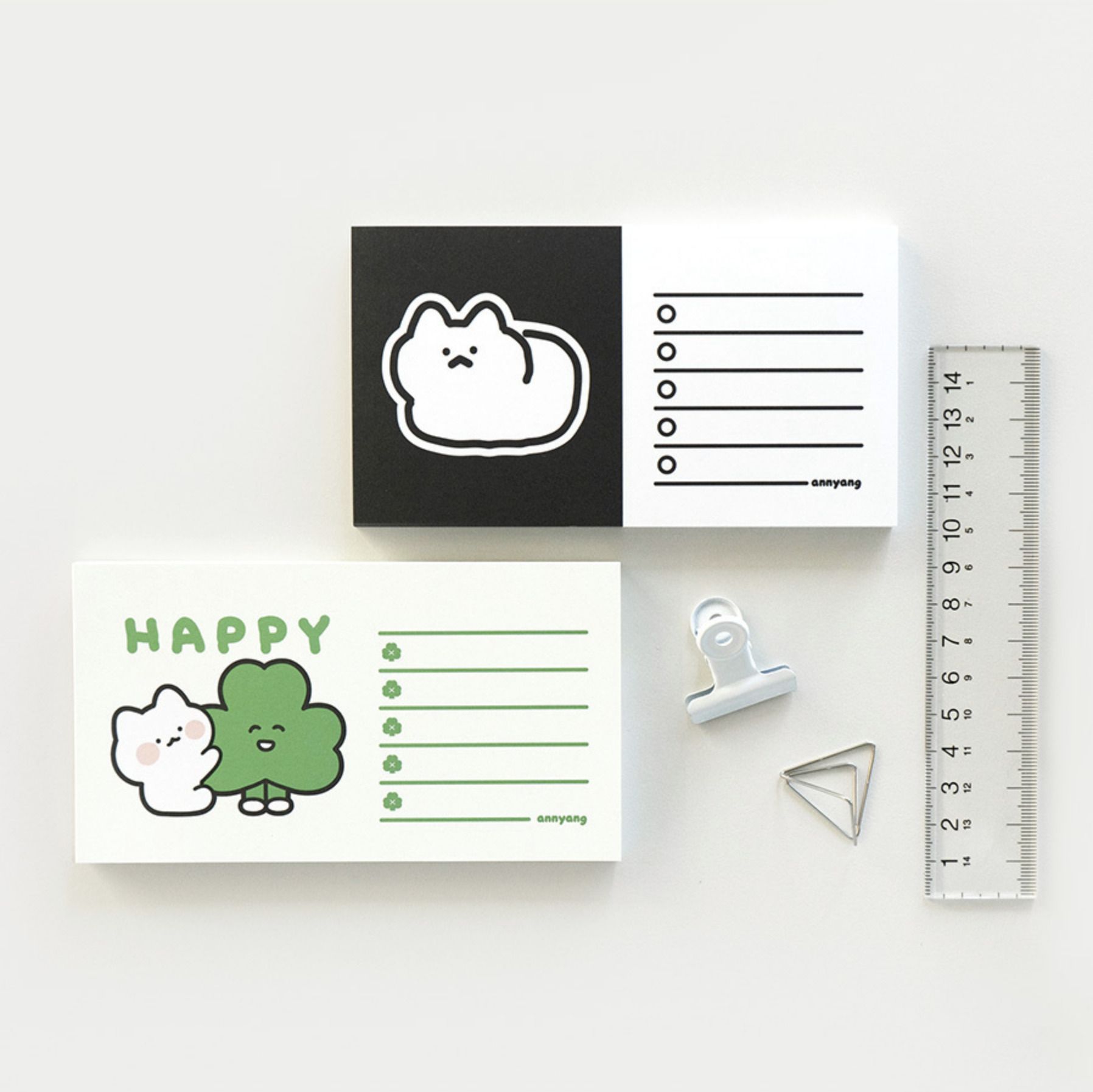 MochiThings: Annyang Cat Checklist Pad