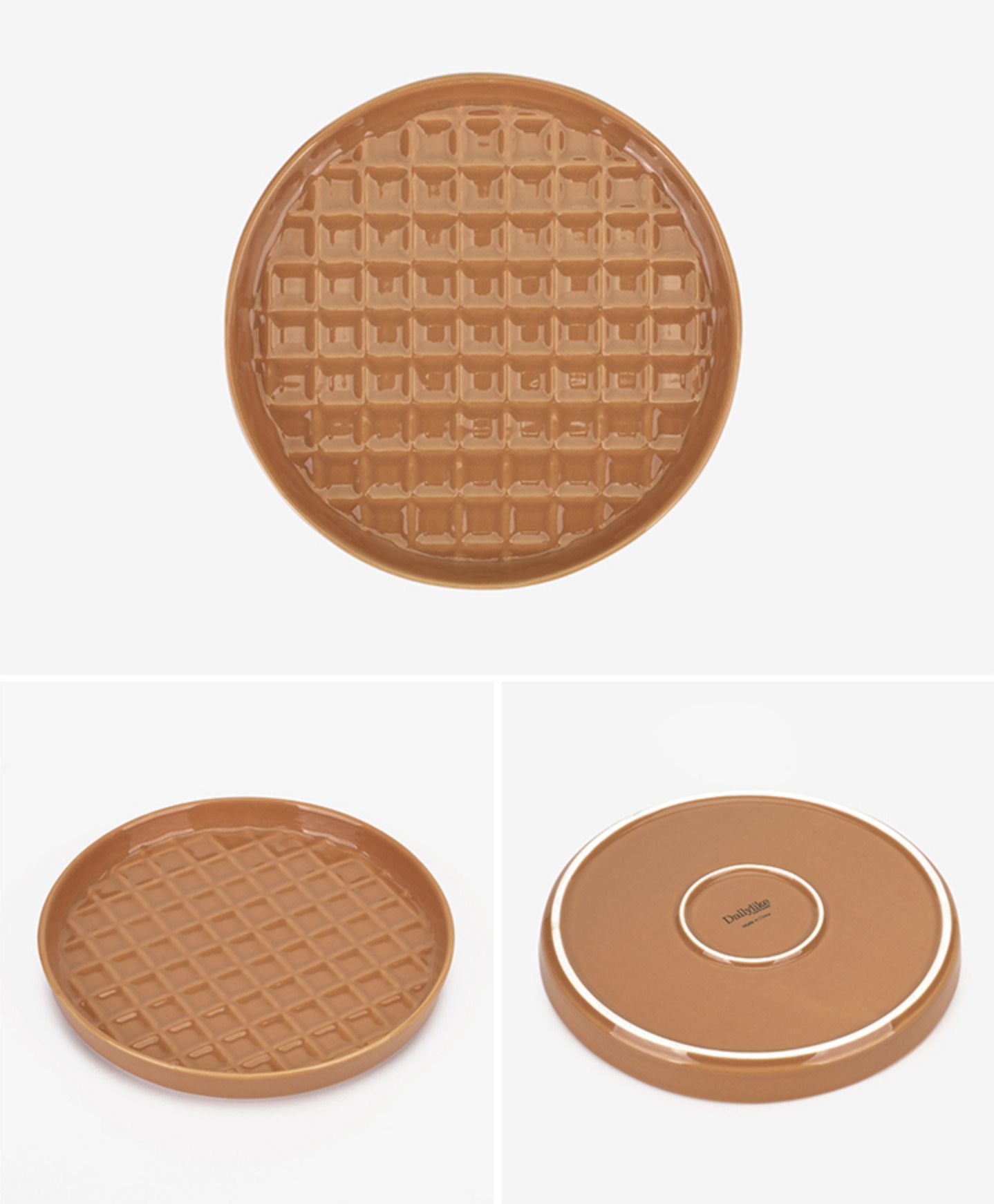MochiThings: Waffle Ceramic Plate