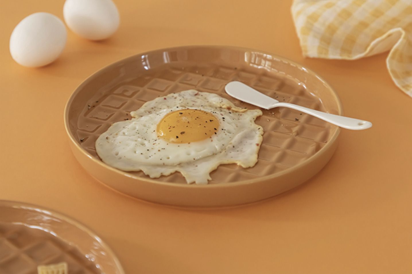 MochiThings: Waffle Ceramic Plate