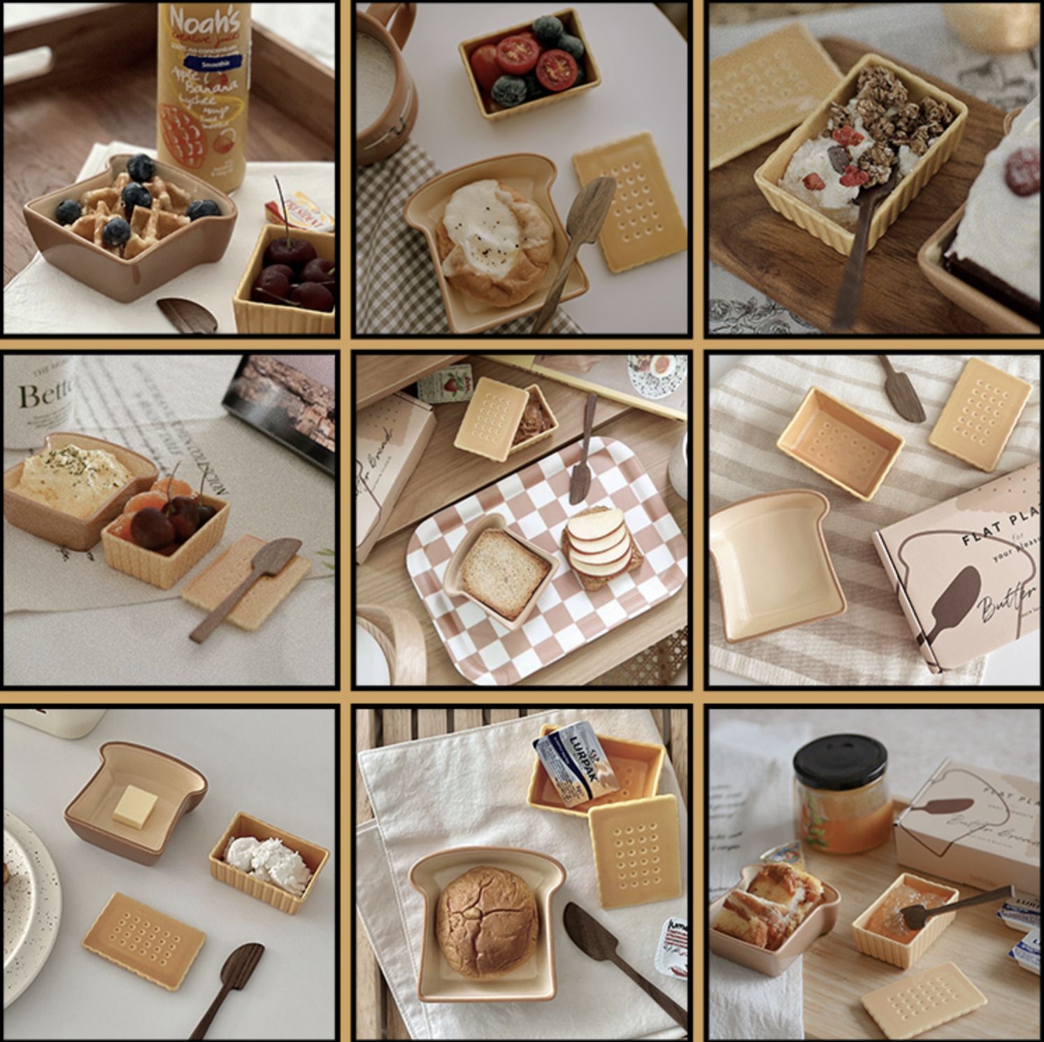 MochiThings: Mini Bread & Biscuit Bowl Set