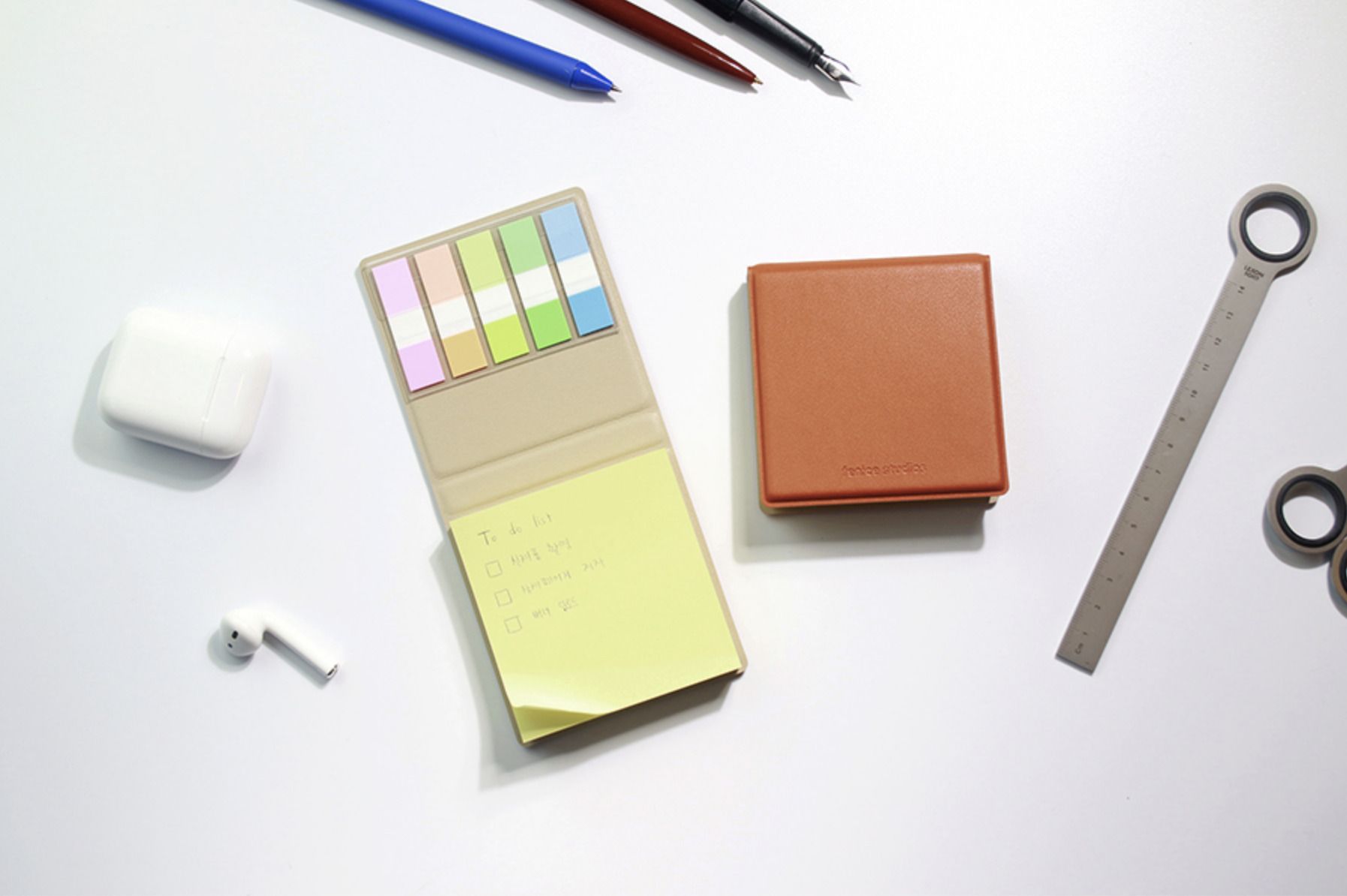 MochiThings: Vegan Leather Index Sticky Note