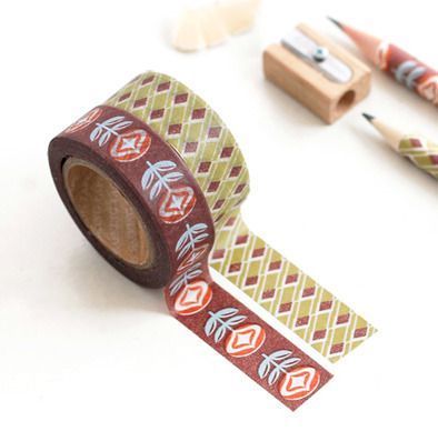 MochiThings: Pattern Masking Tape Set 08