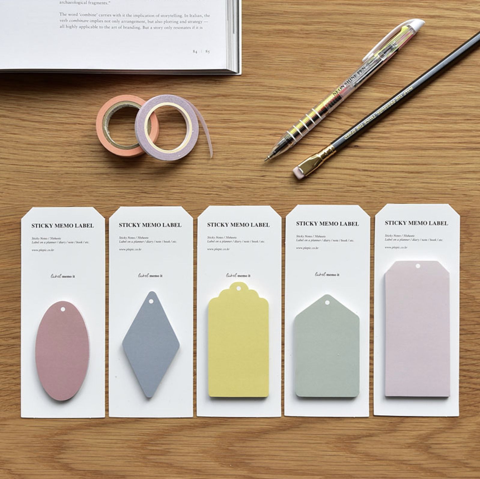 MochiThings: Colorful Tag Sticky Note