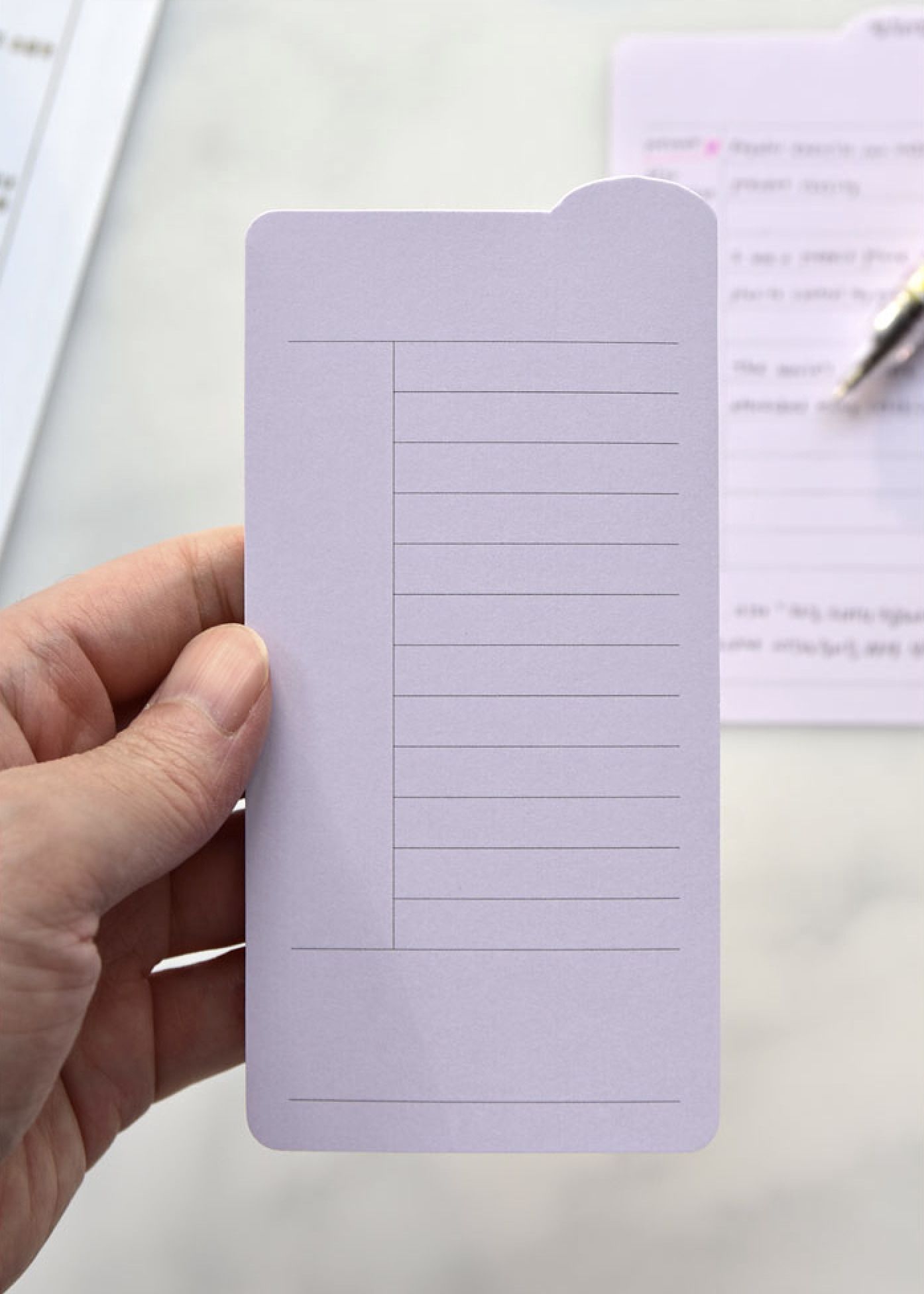 MochiThings: Colorful Rounded Edge Index Sticky Note