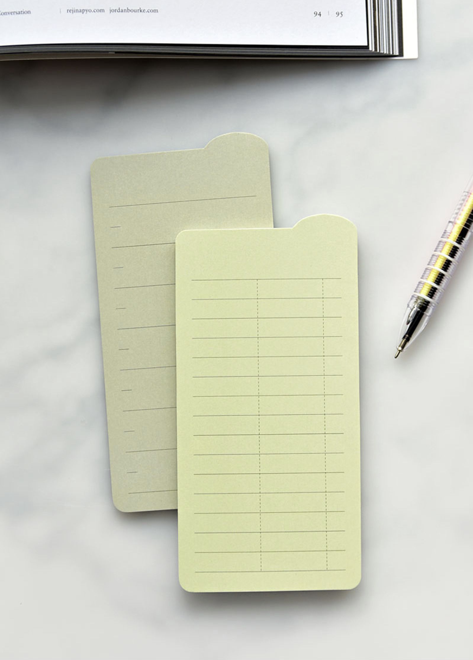 MochiThings: Colorful Rounded Edge Index Sticky Note
