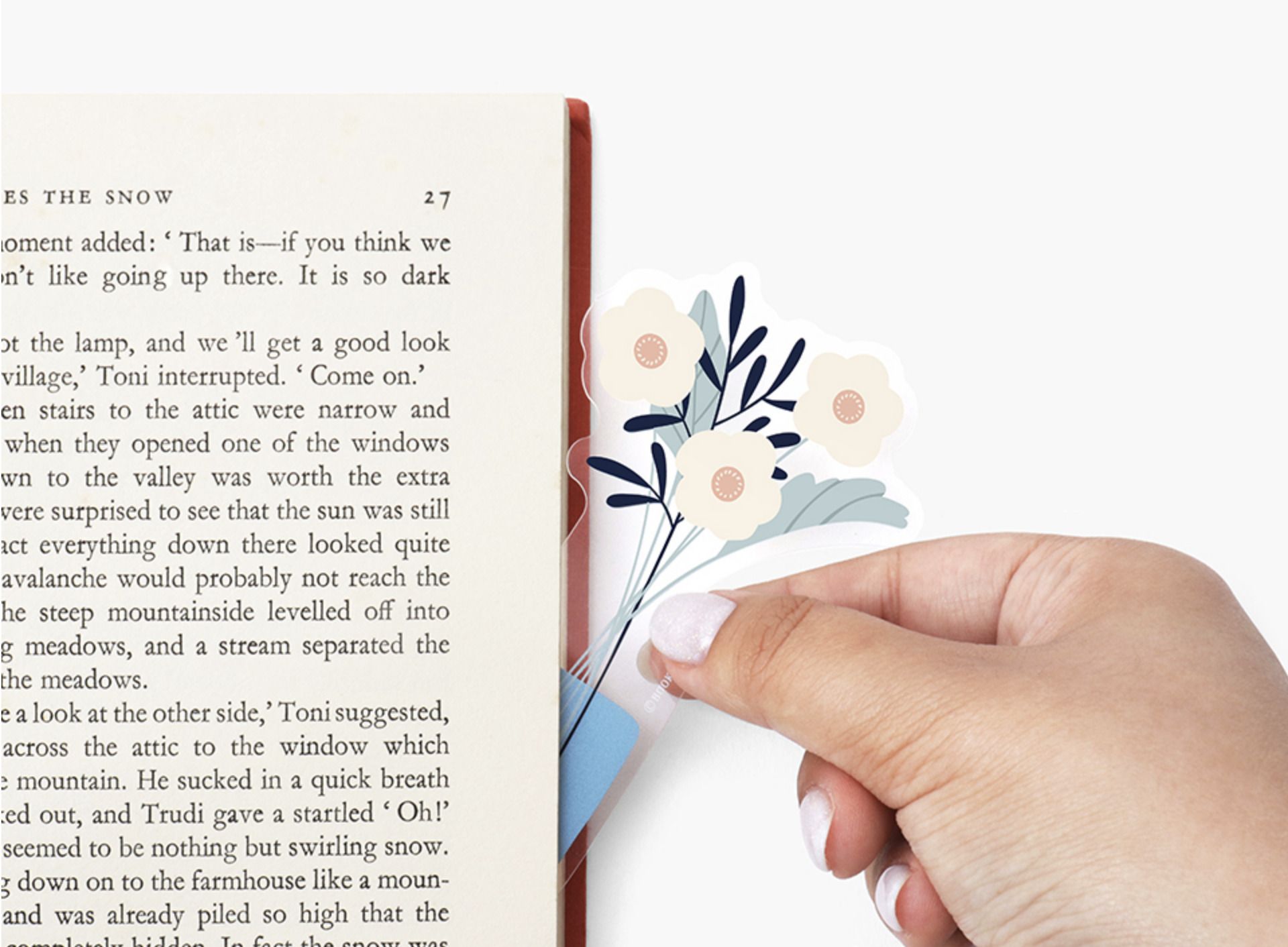 MochiThings: Illustration Clear Bookmark