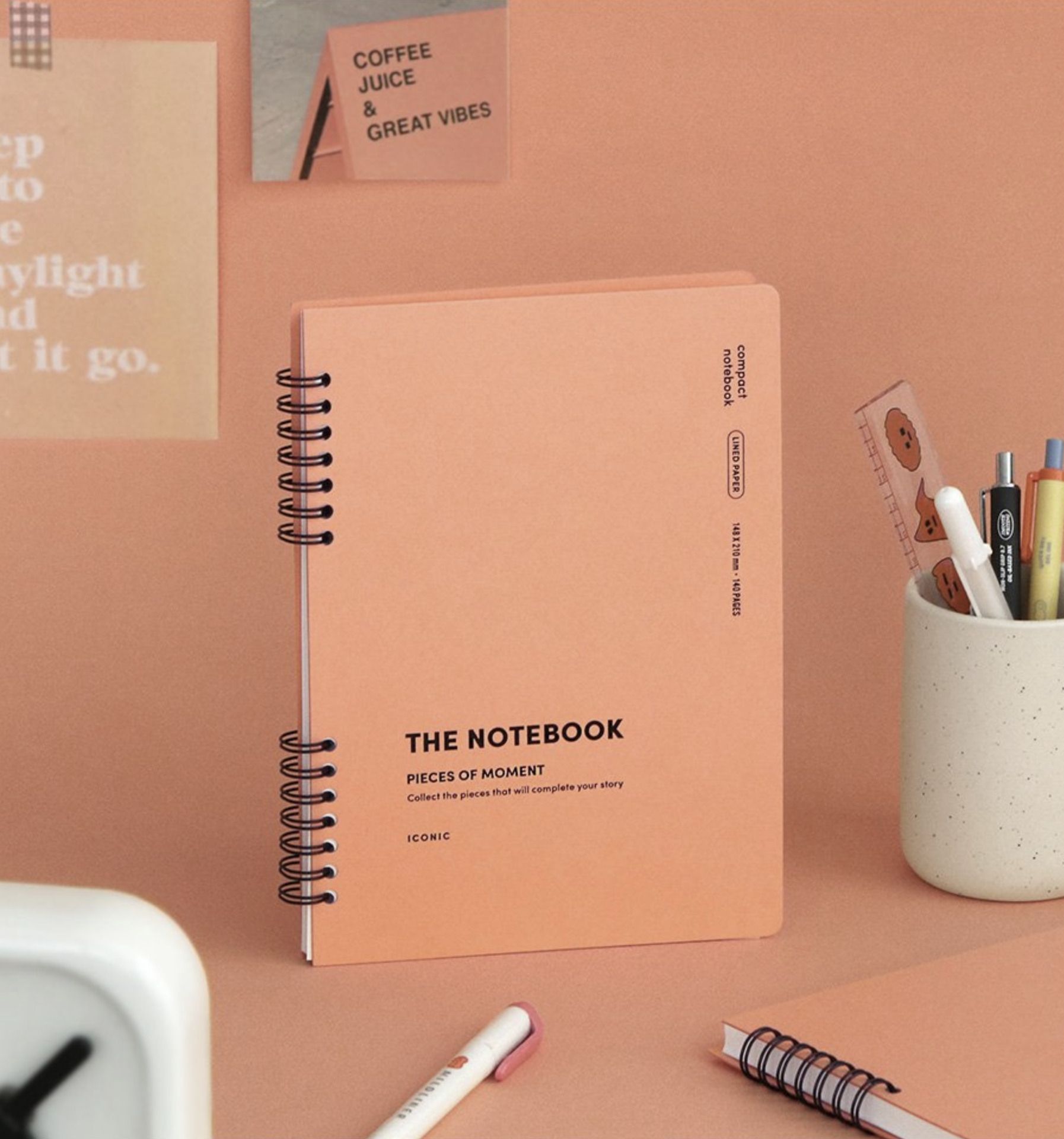 MochiThings: Compact A5 Hardcover Lined Notebook