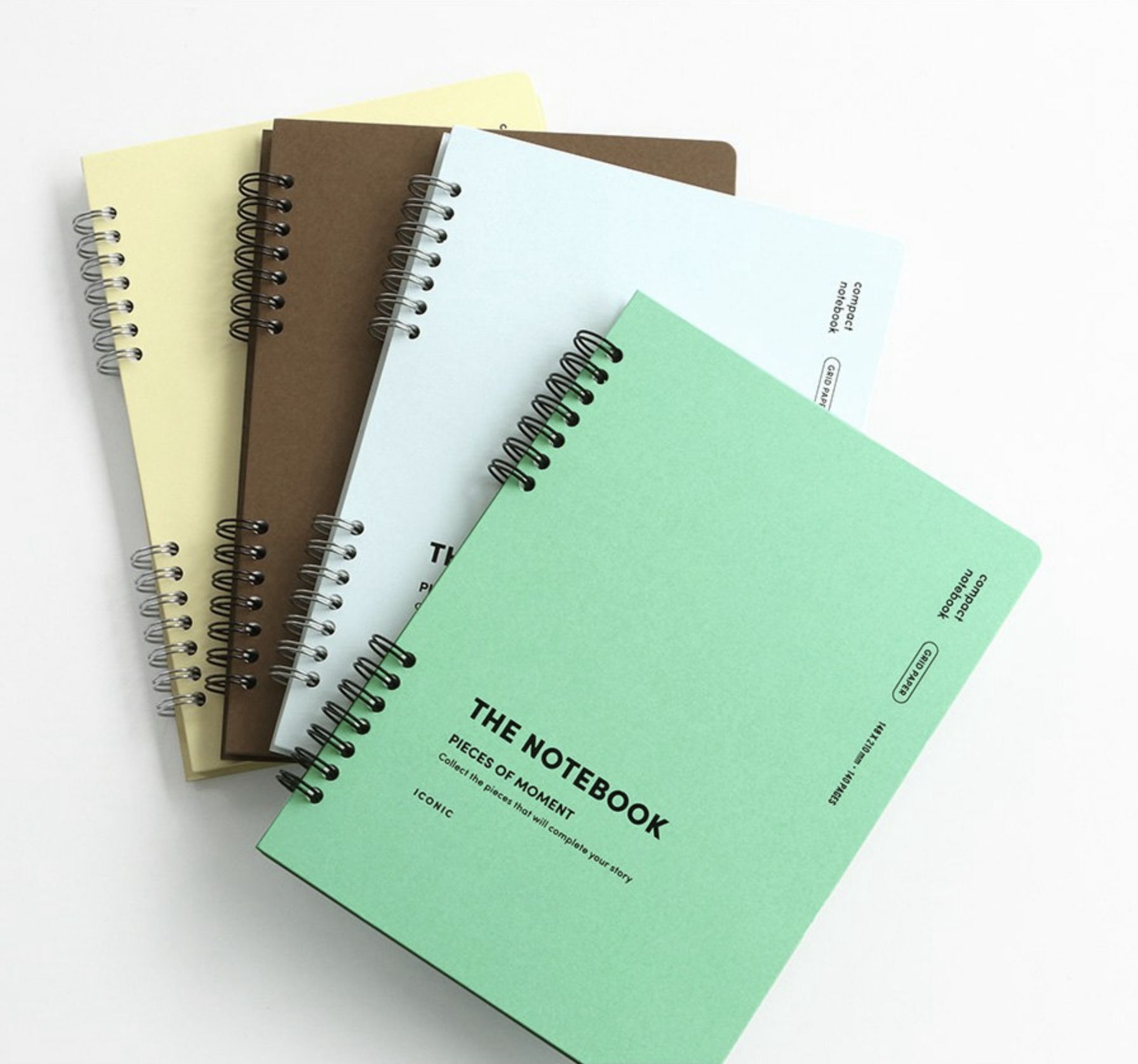 MochiThings: Compact A5 Hardcover Grid Notebook