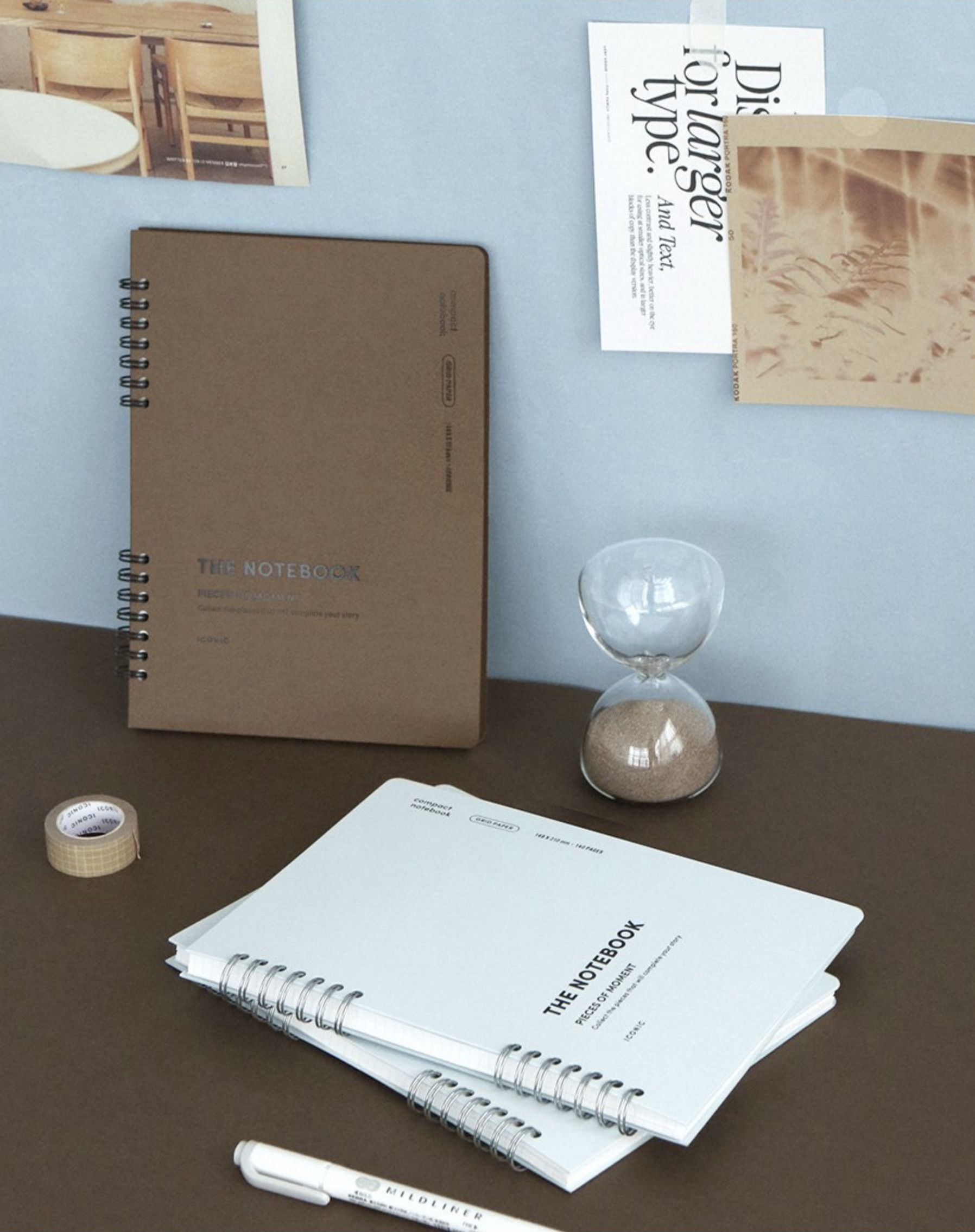 MochiThings: Compact A5 Hardcover Grid Notebook