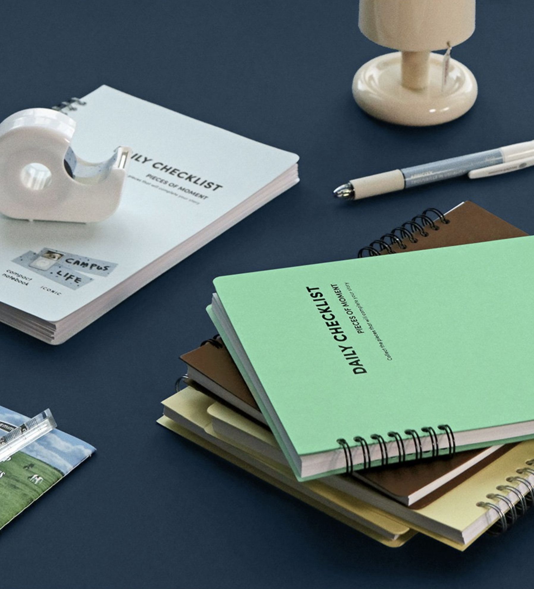 MochiThings: Compact A5 Hardcover Checklist Notebook