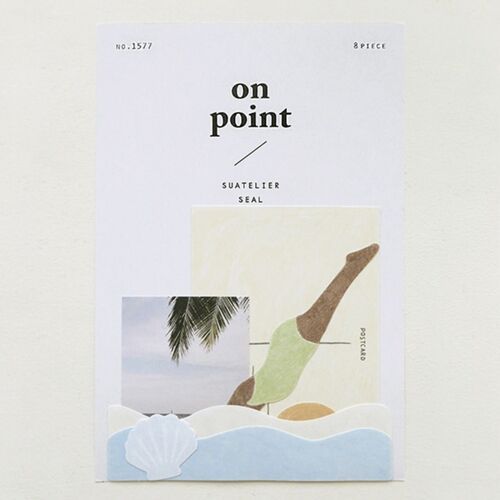 MochiThings: 8pcs Cebu On Point Sticker Set