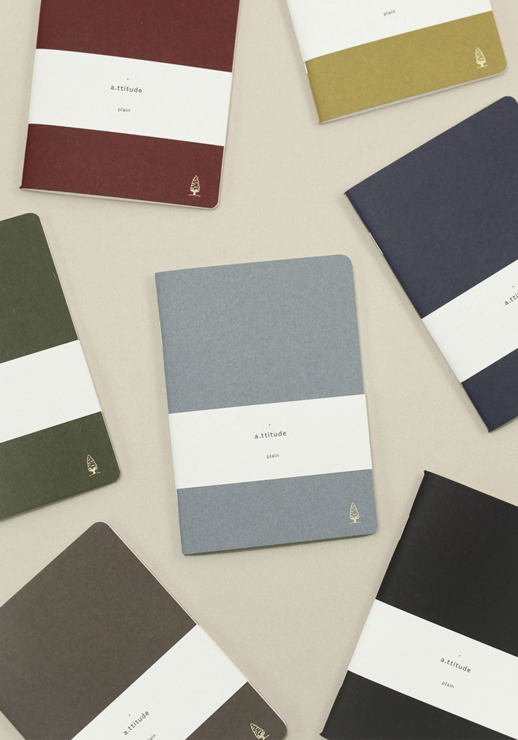 MochiThings: Attitude Handy Plain Notebook