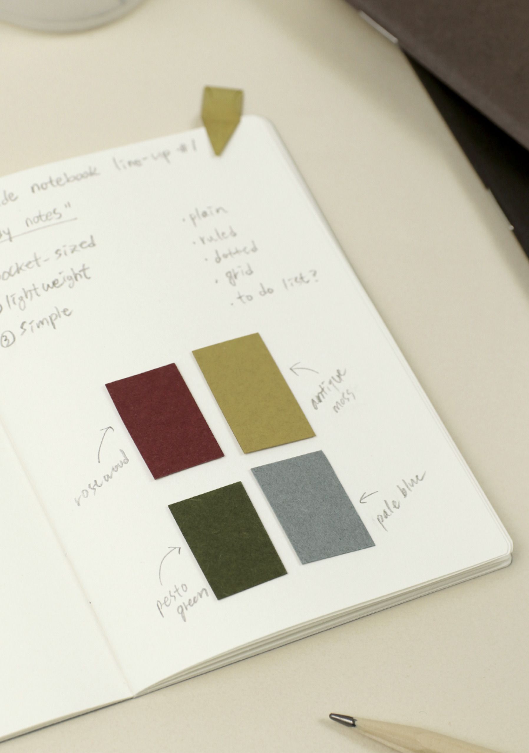 MochiThings: Attitude Handy Plain Notebook