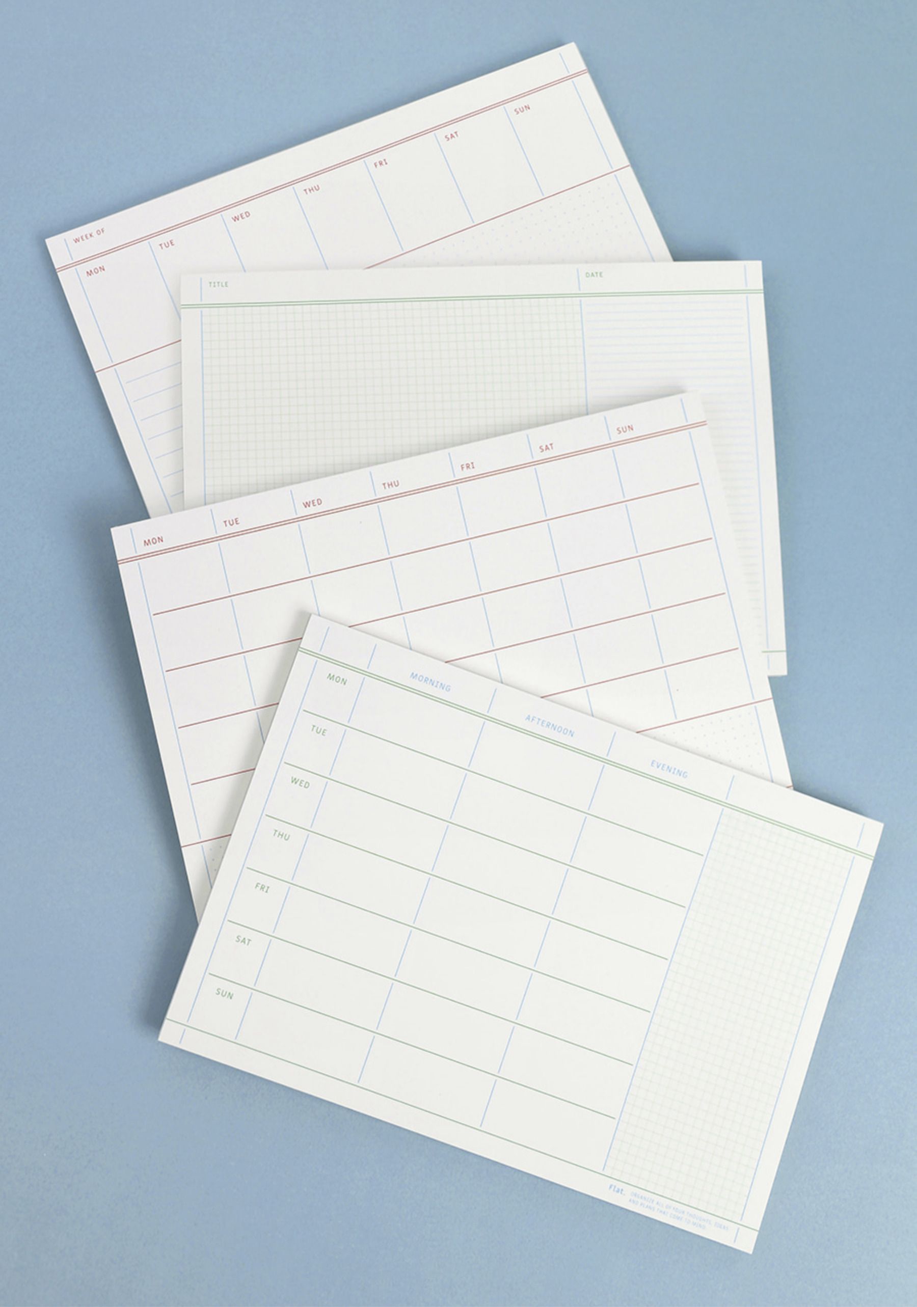 MochiThings: Medium A5 Flat Notepad