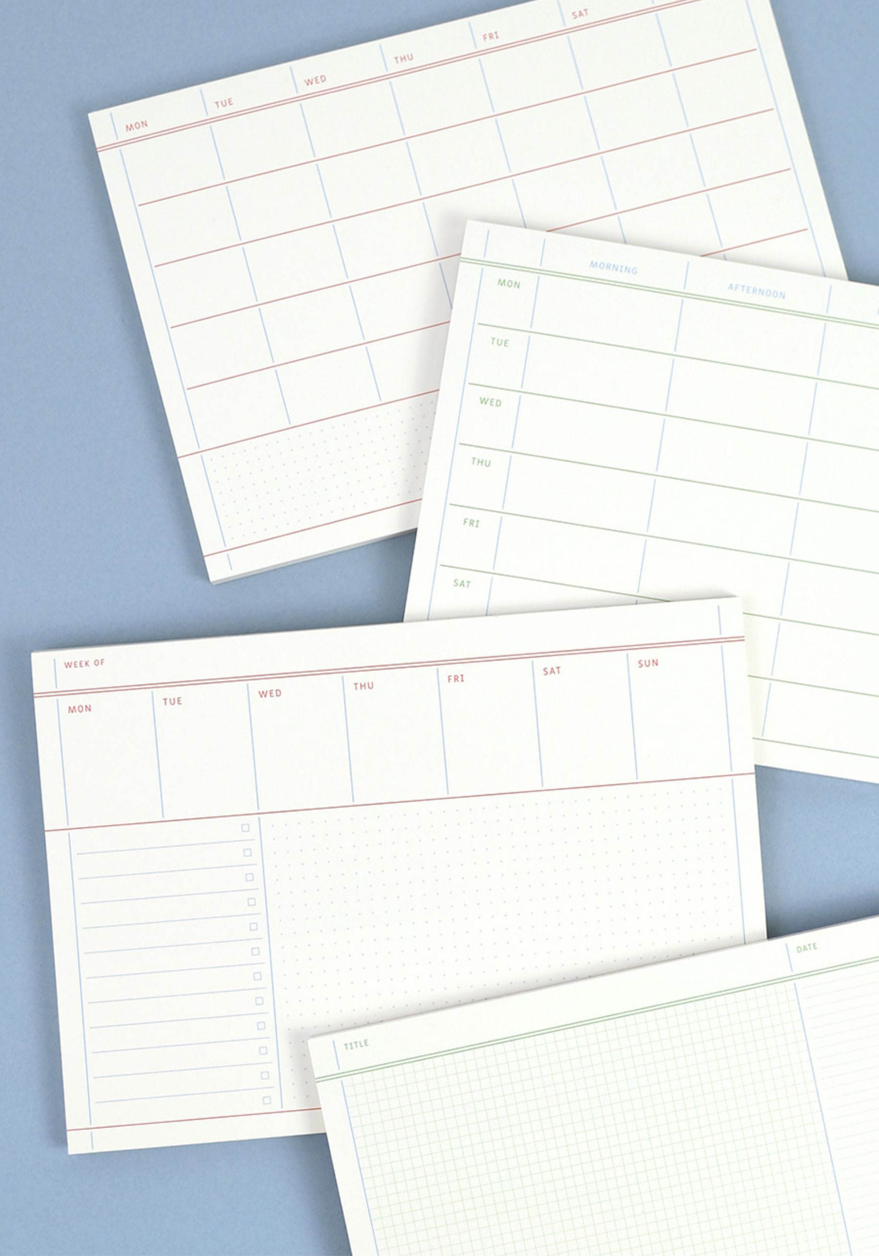 MochiThings: Medium A5 Flat Notepad
