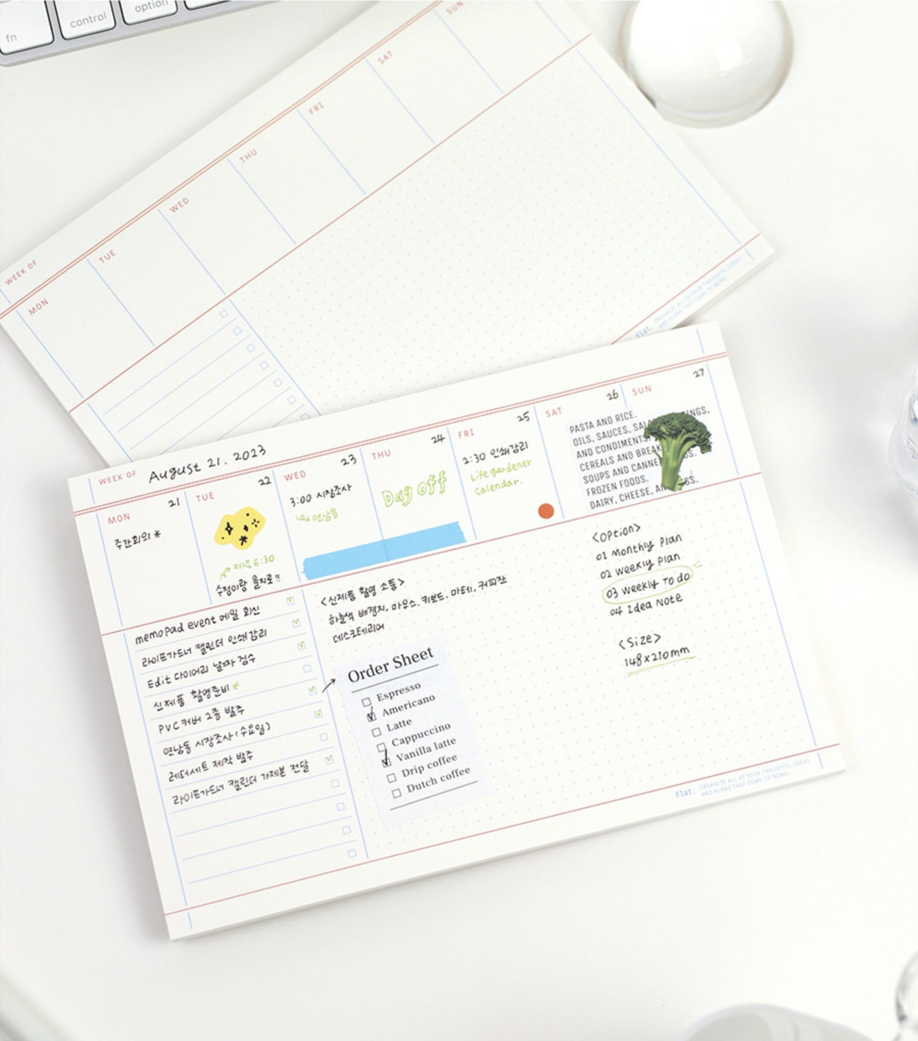 MochiThings: Medium A5 Flat Notepad