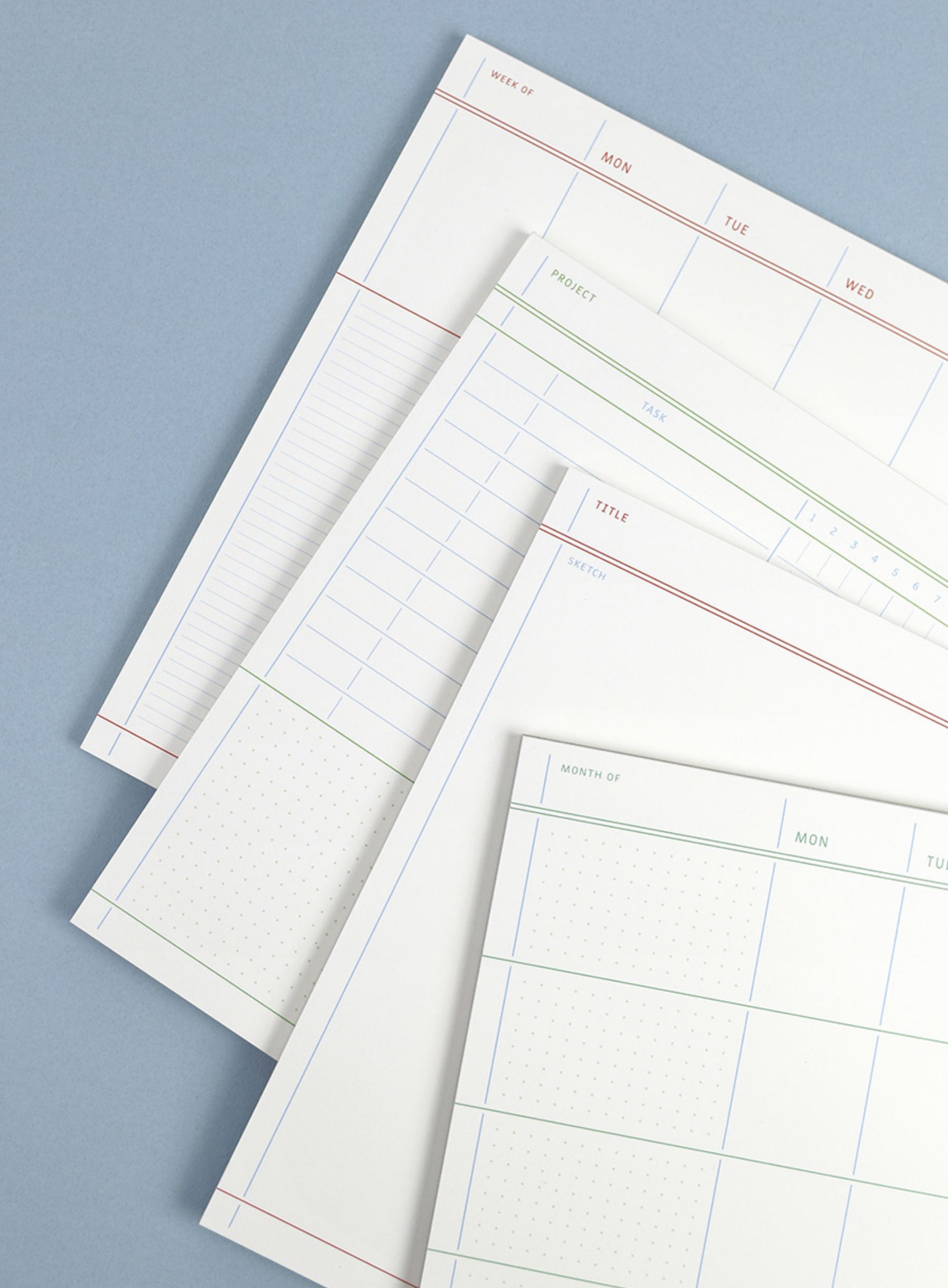 MochiThings: Large A4 Flat Notepad