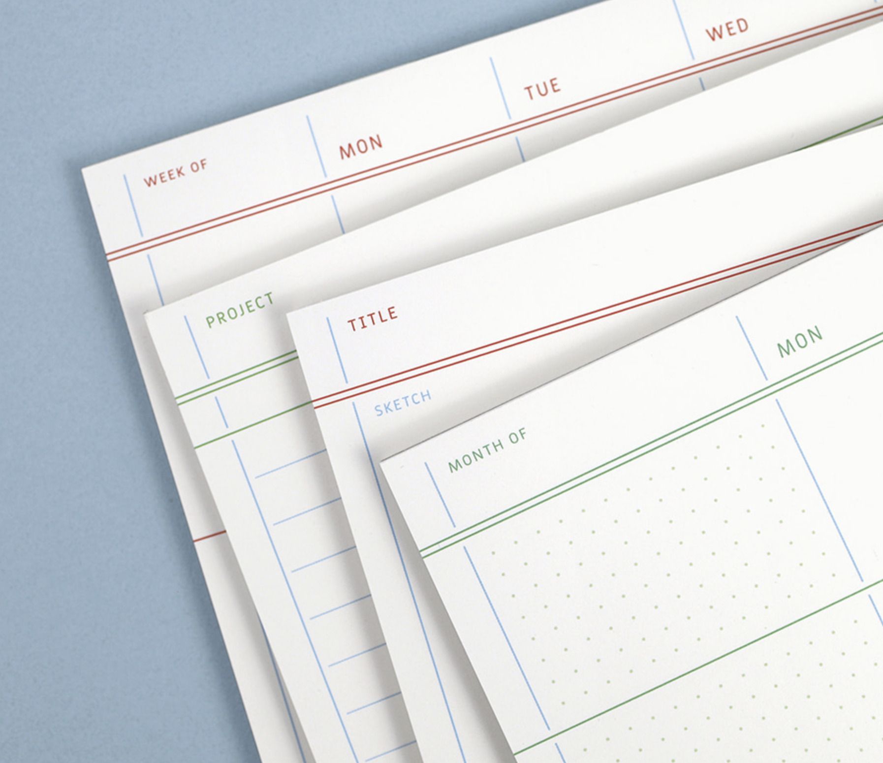MochiThings: Large A4 Flat Notepad