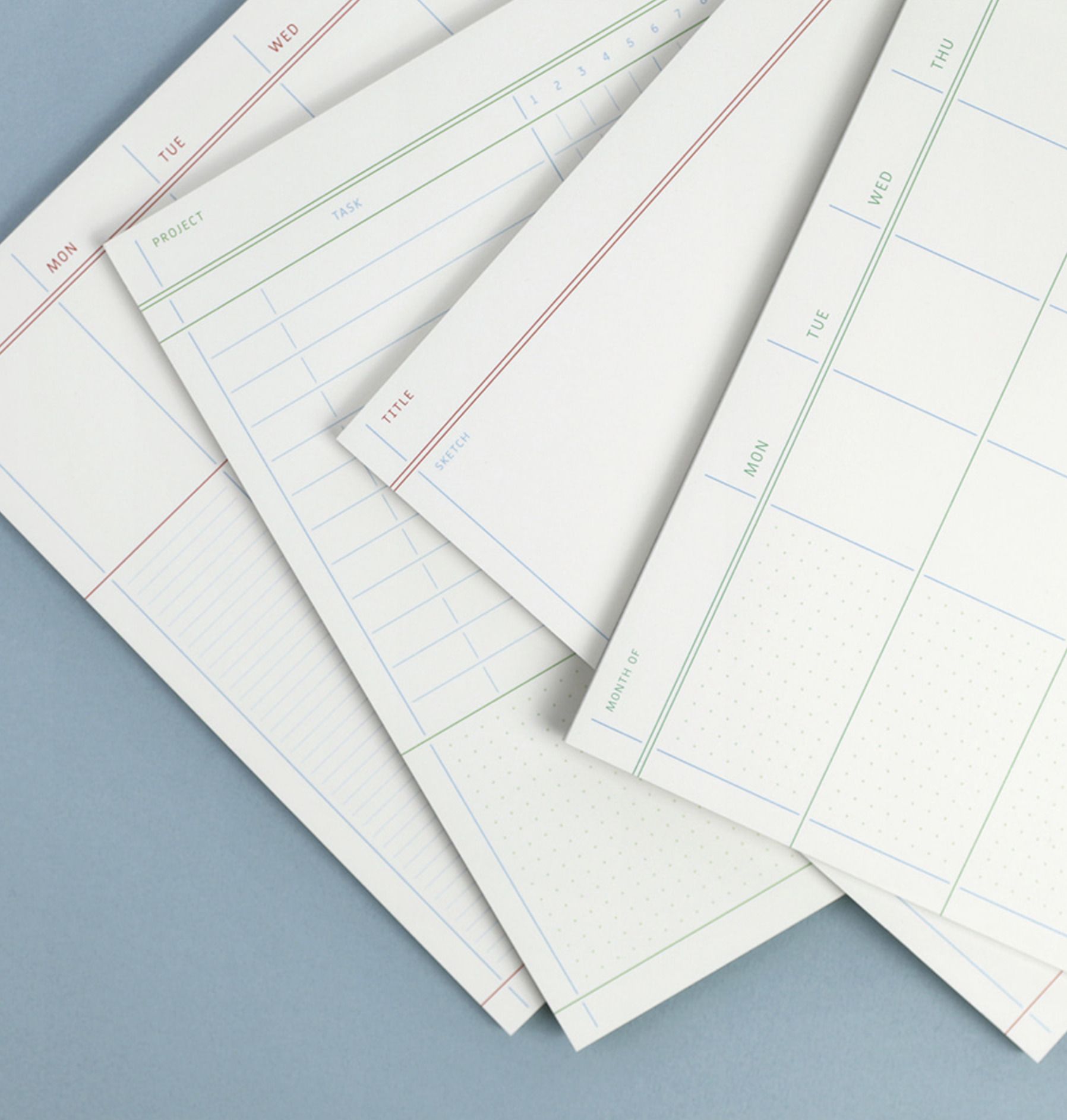 MochiThings: Large A4 Flat Notepad