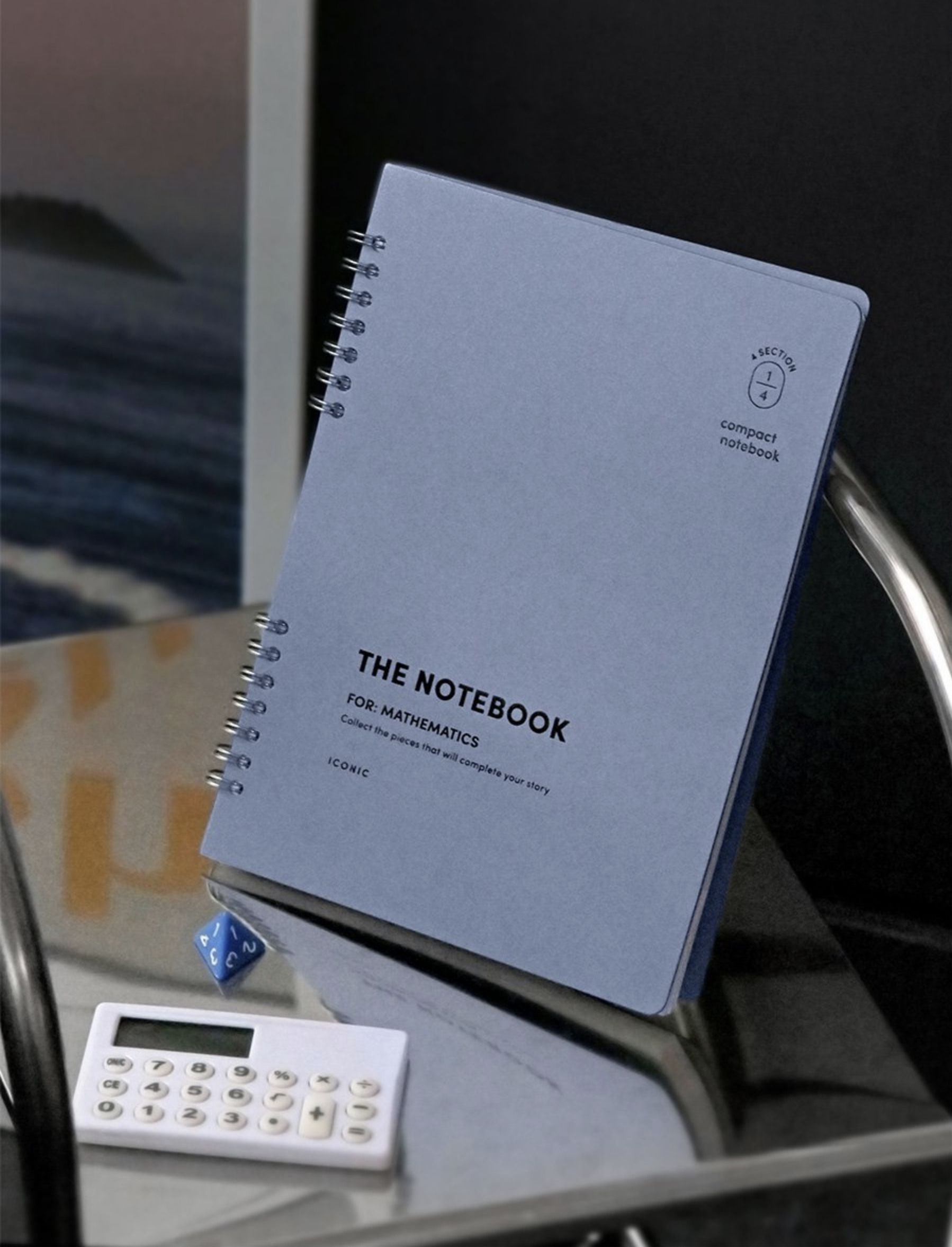 MochiThings: Compact A5 Hardcover Math Notebook