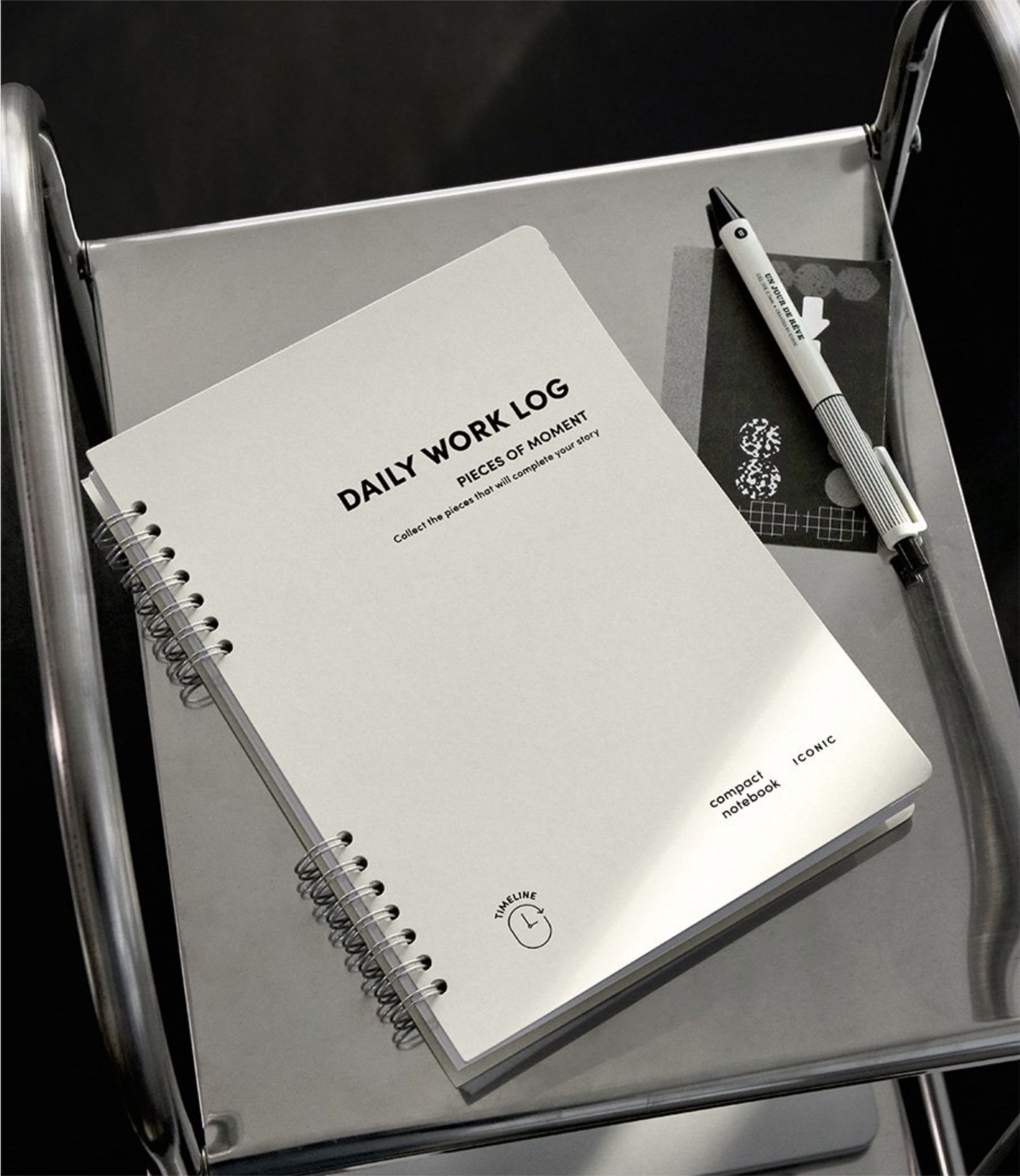 MochiThings: Compact A5 Hardcover Daily Work Log