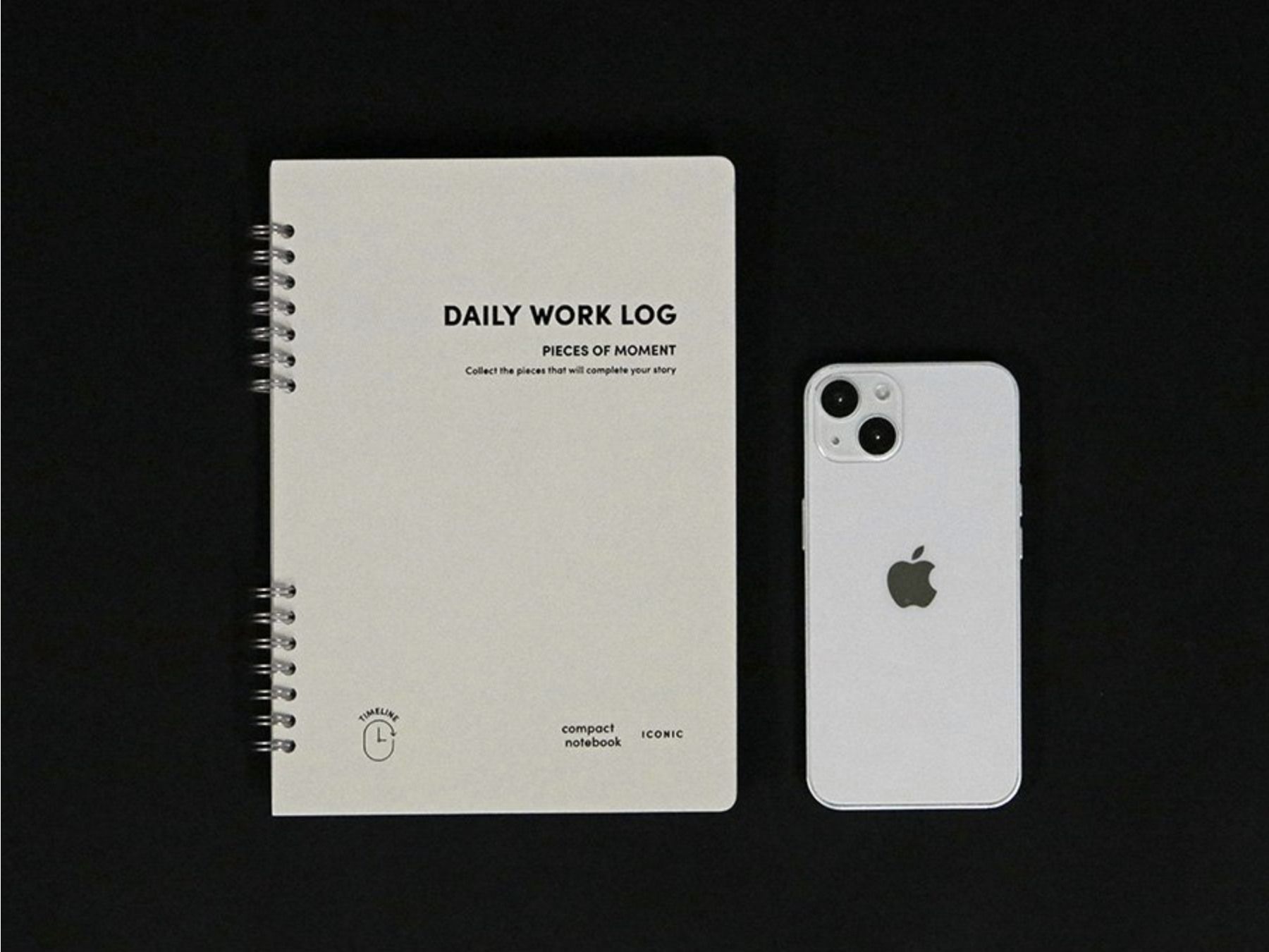 MochiThings: Compact A5 Hardcover Daily Work Log