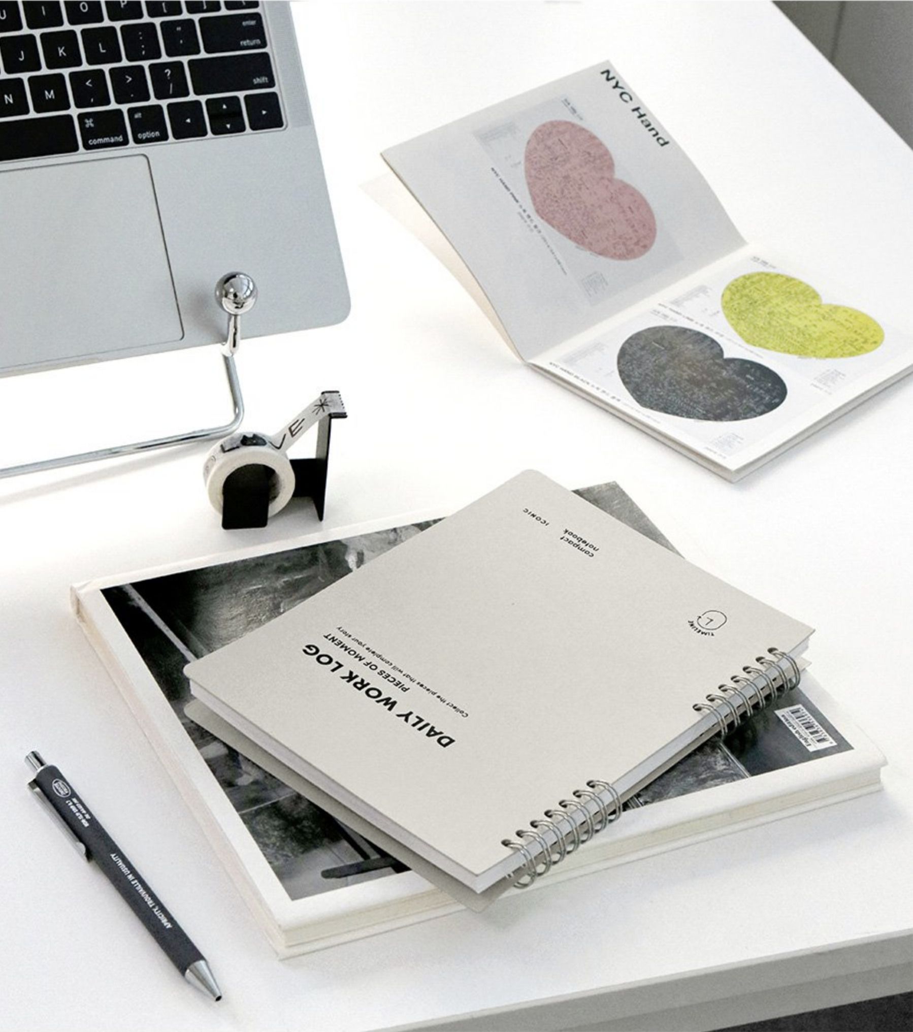 MochiThings: Compact A5 Hardcover Daily Work Log