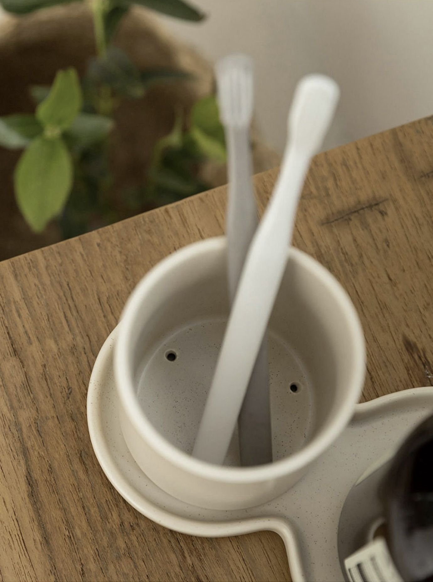 MochiThings: 3pcs Basic Ceramic Utensil Holder Set