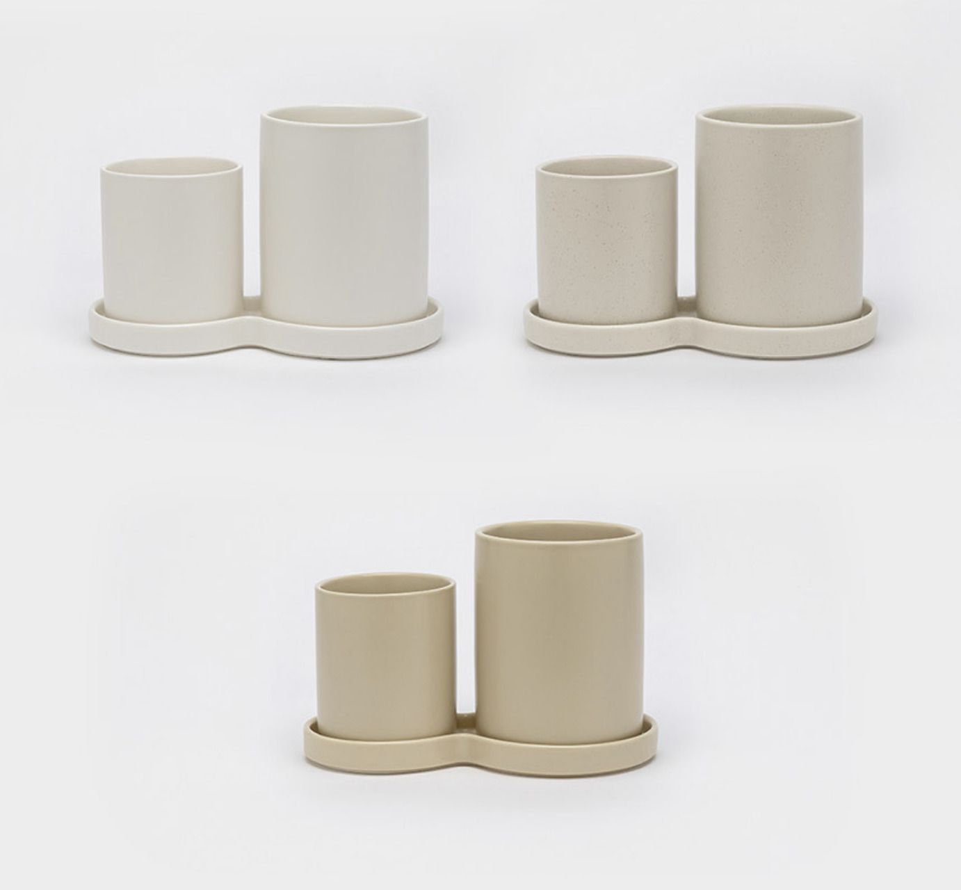 MochiThings: 3pcs Basic Ceramic Utensil Holder Set