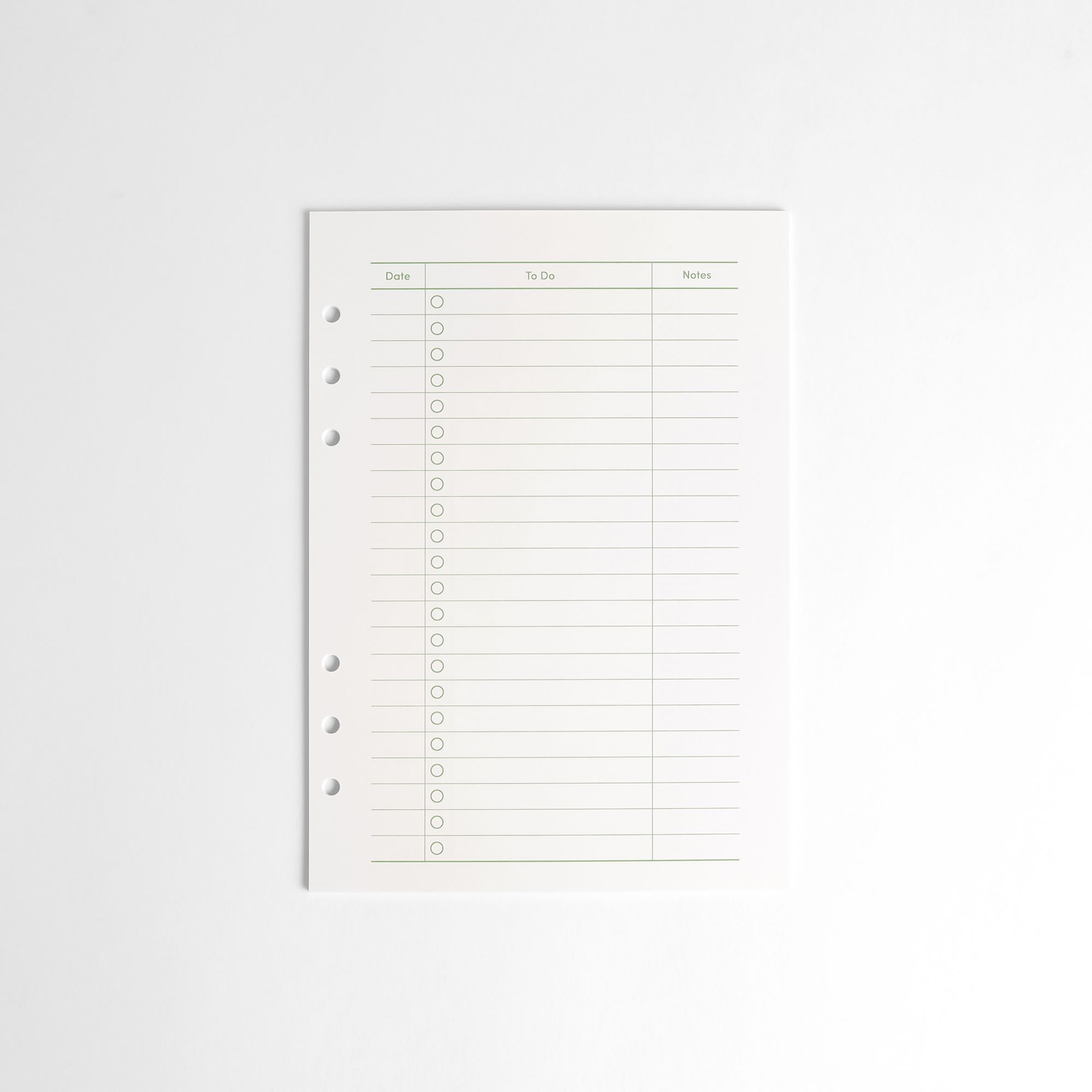 MochiThings: Basic 6 Ring A5 Note Refill