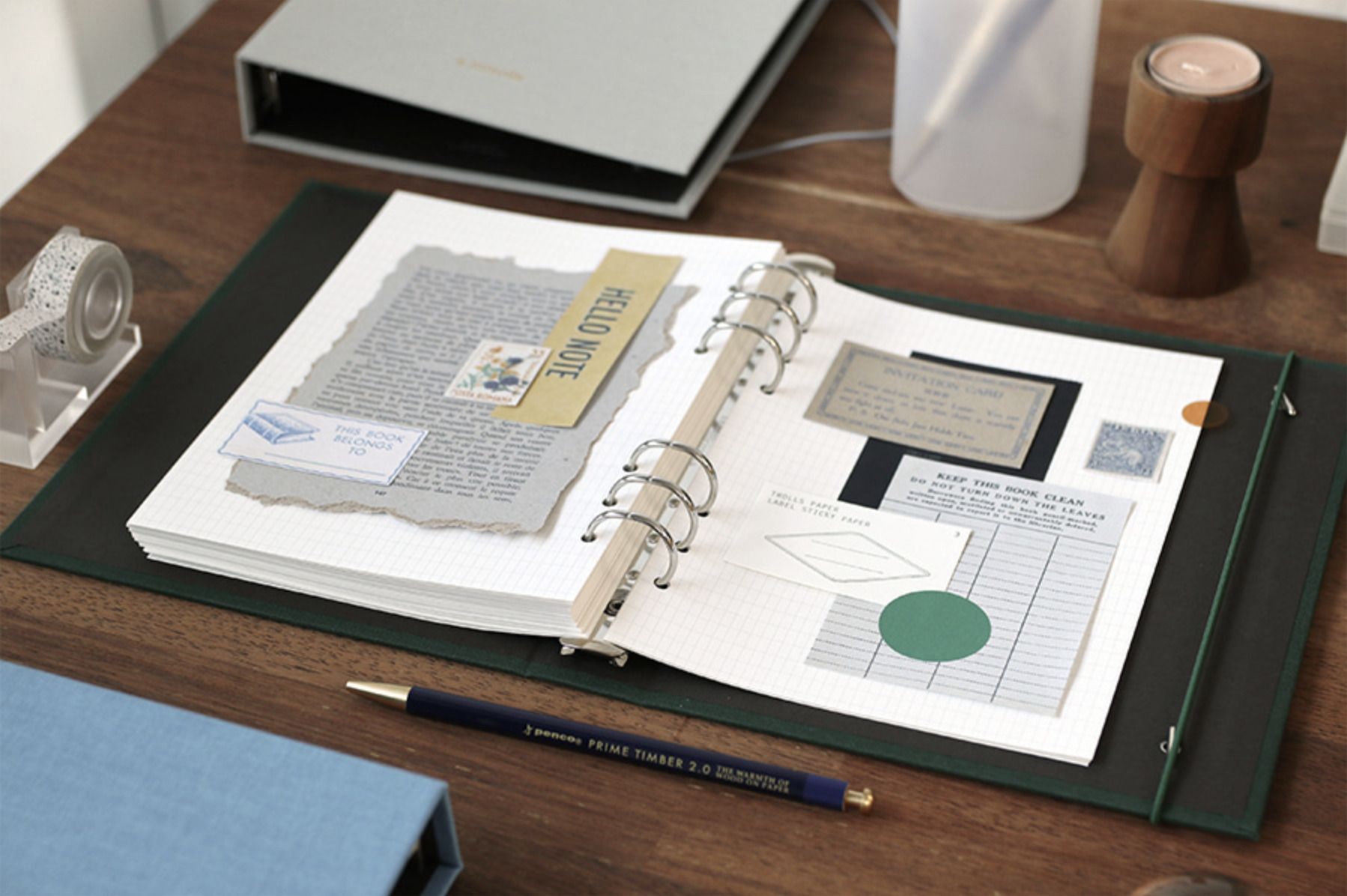 MochiThings: Attitude Hardcover 6 Ring A5 Planner