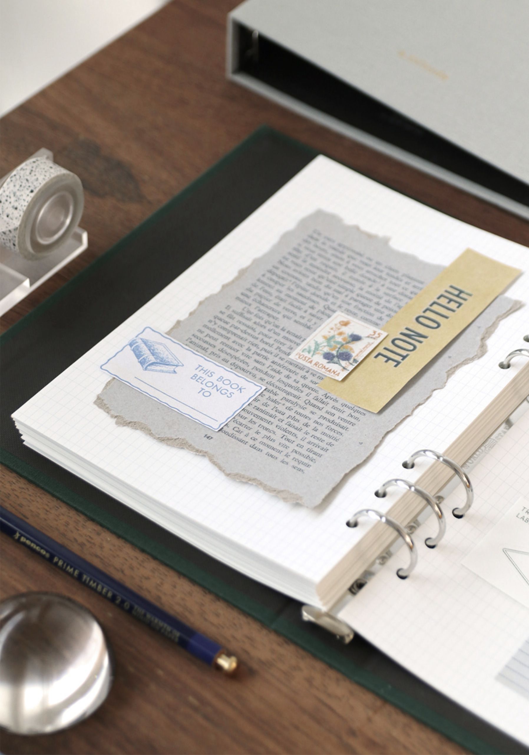 MochiThings: Attitude 6 Ring A5 Planner Refill