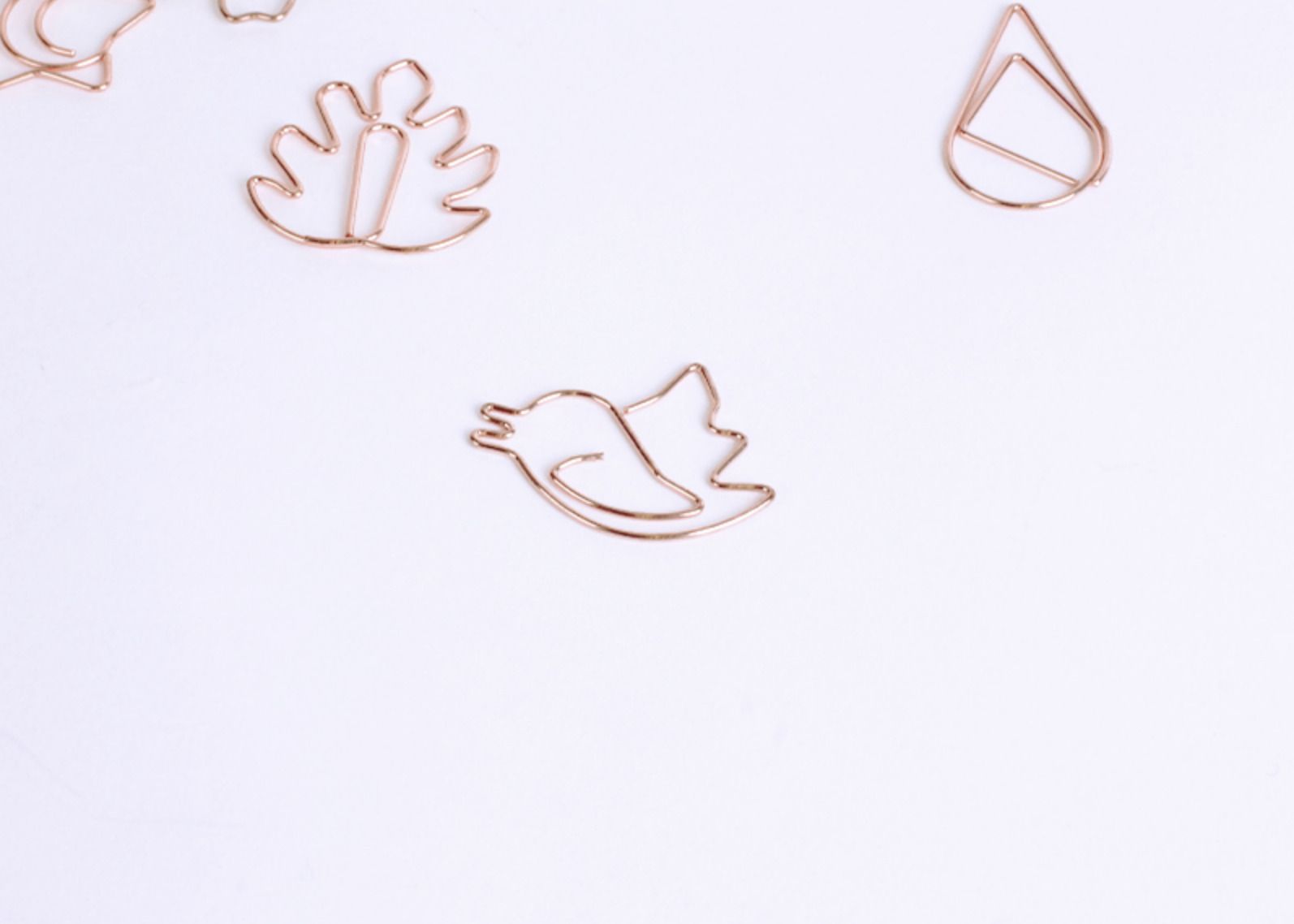 MochiThings: 10pcs Rose Gold Clip Set