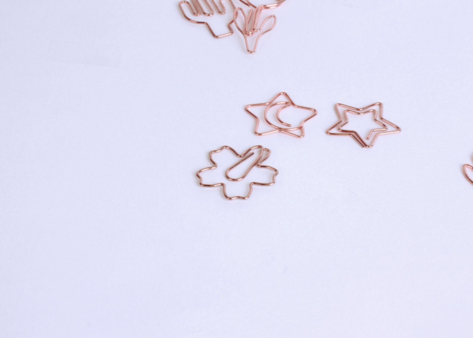 MochiThings: 10pcs Rose Gold Clip Set