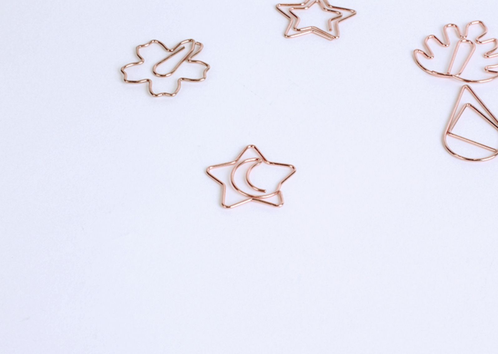 MochiThings: 5pcs Rose Gold Clip Set