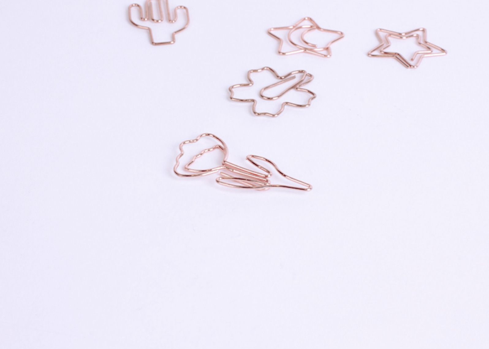 MochiThings: 10pcs Rose Gold Clip Set