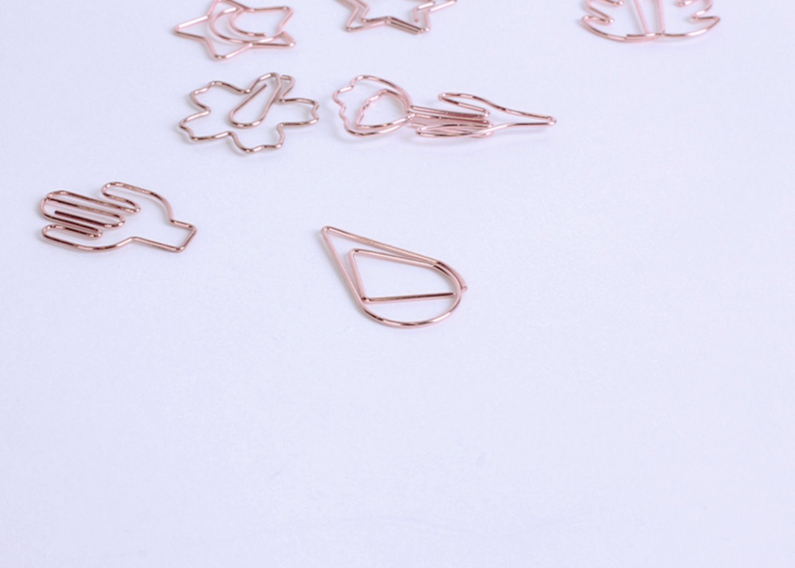MochiThings: 10pcs Rose Gold Clip Set